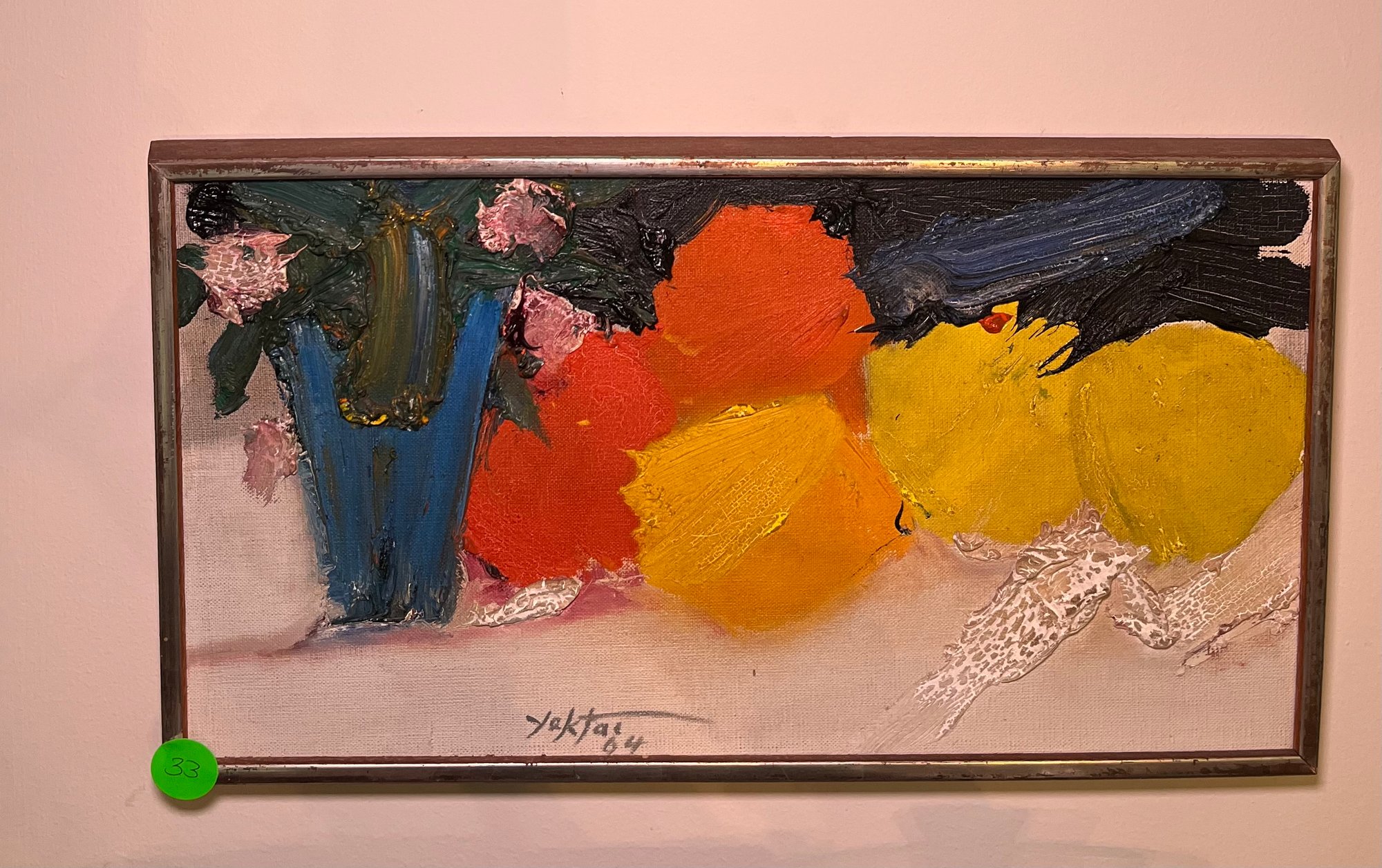 Original Oil Painting By Manoucher Yektai 1964 #1704 | Auctionninja.com