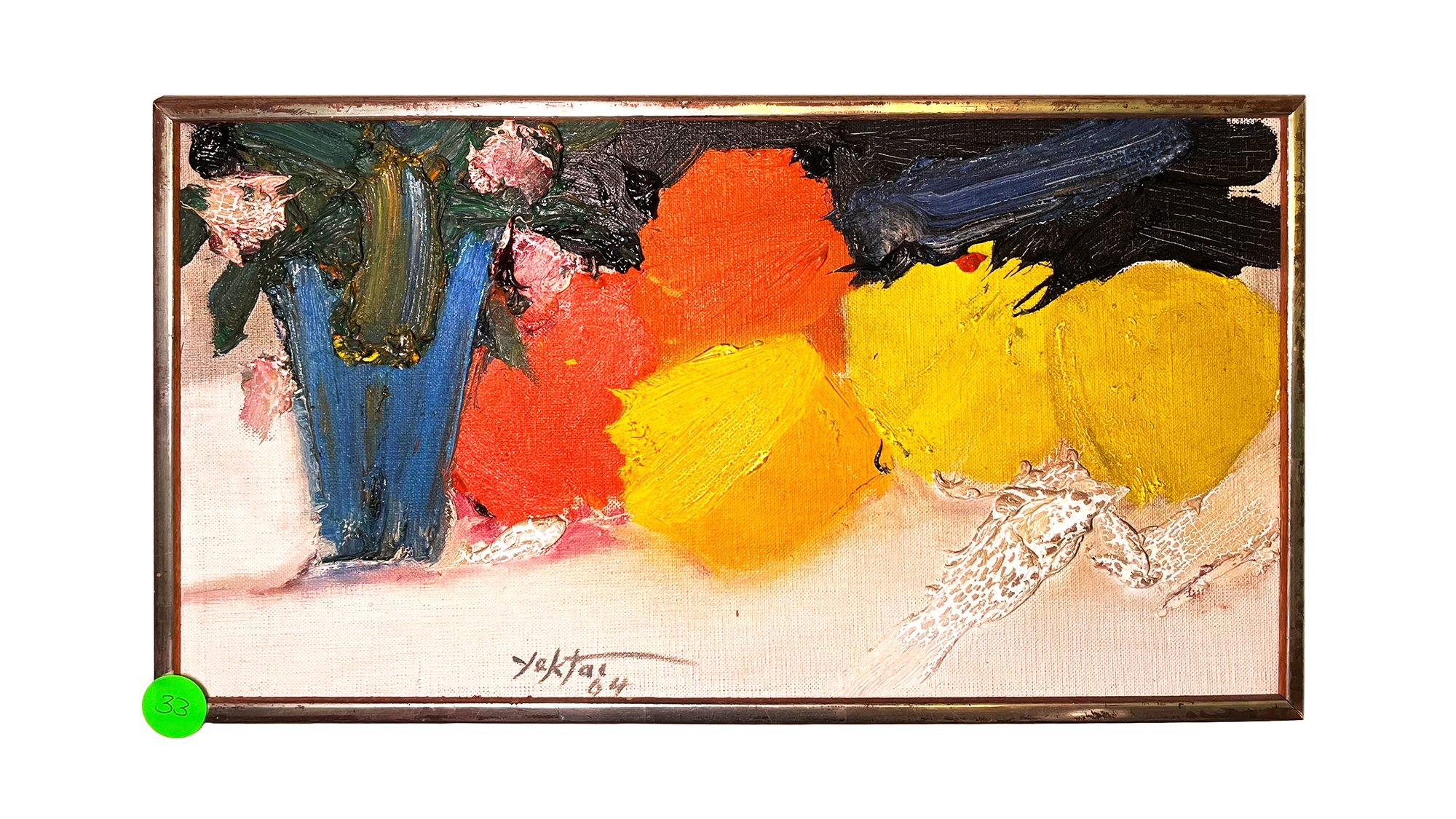 Original Oil Painting By Manoucher Yektai 1964 #1704 | Auctionninja.com