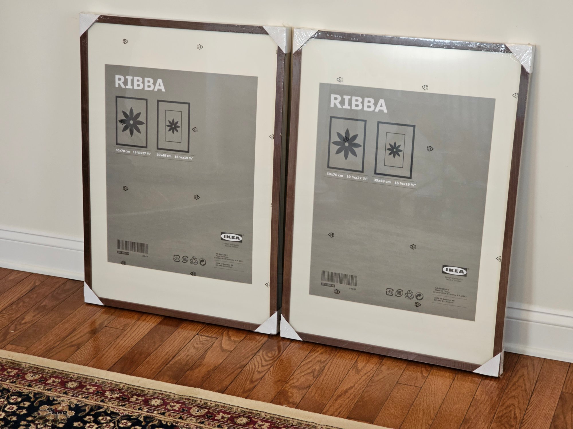 Lot Of Two New IKEA Ribba Picture Frames #113 #17167 | Auctionninja.com