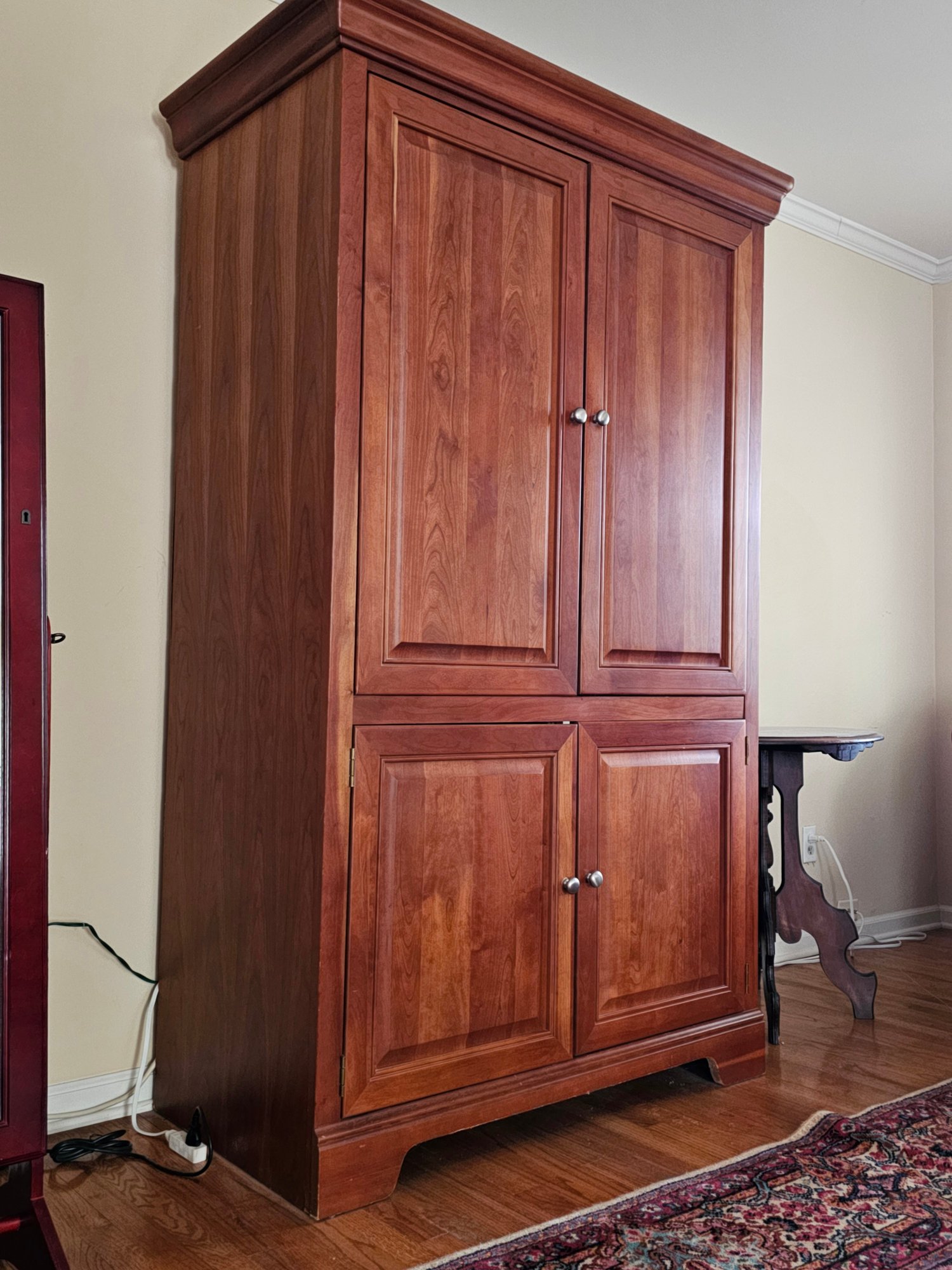 Stanley Furniture Company Entertainment Armoire 80"H X 48"W X 25.5"D ...