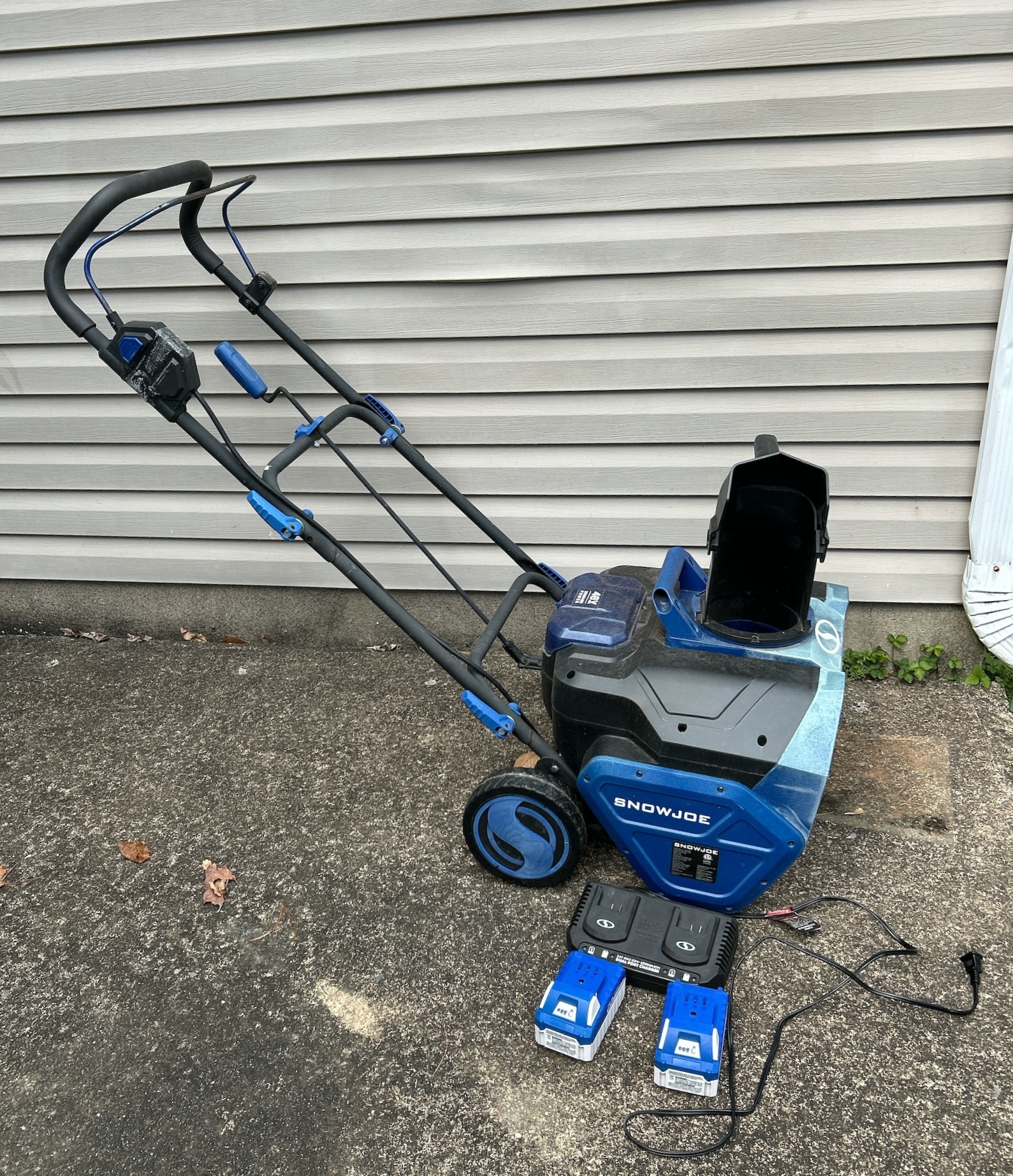 Electric Snow Blower Snow Joe 48 V Max Lithium Ion Power Tested And ...