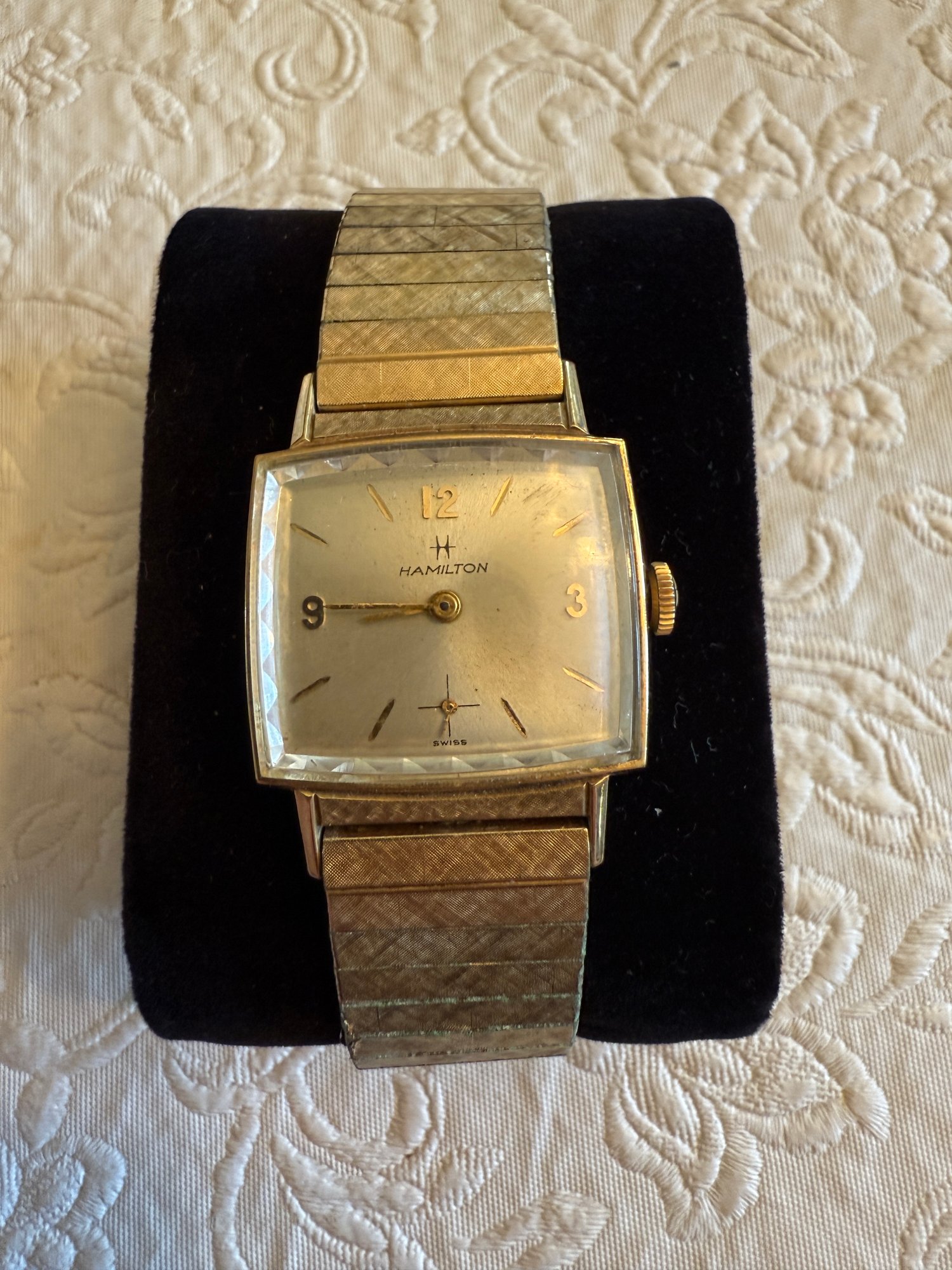 Vintage Hamilton 10K RGP Swiss Watch #1855 | Auctionninja.com