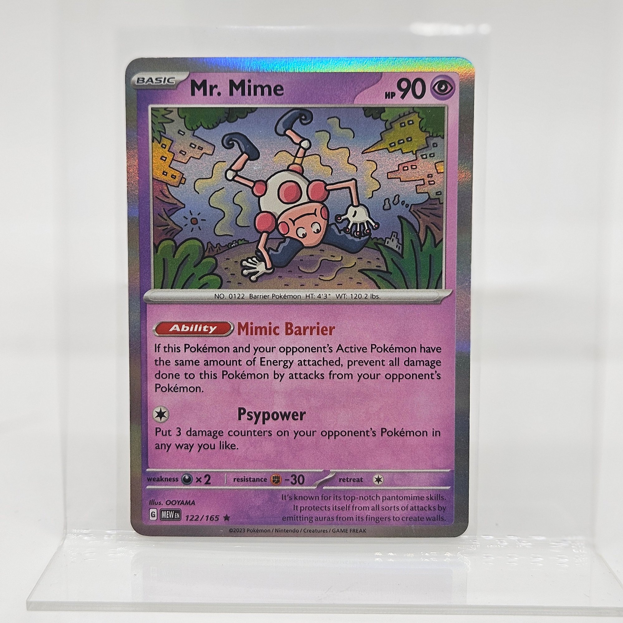 Mr. Mime Holo S&V 151 Pokemon Card #12725 | Auctionninja.com
