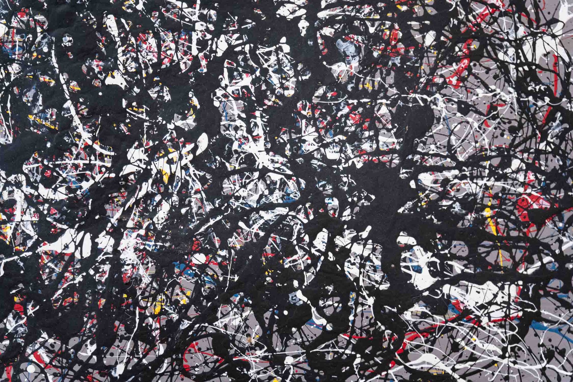 1950s Expressionist Oil On Masonite Signed Jackson Pollock Verso With ...