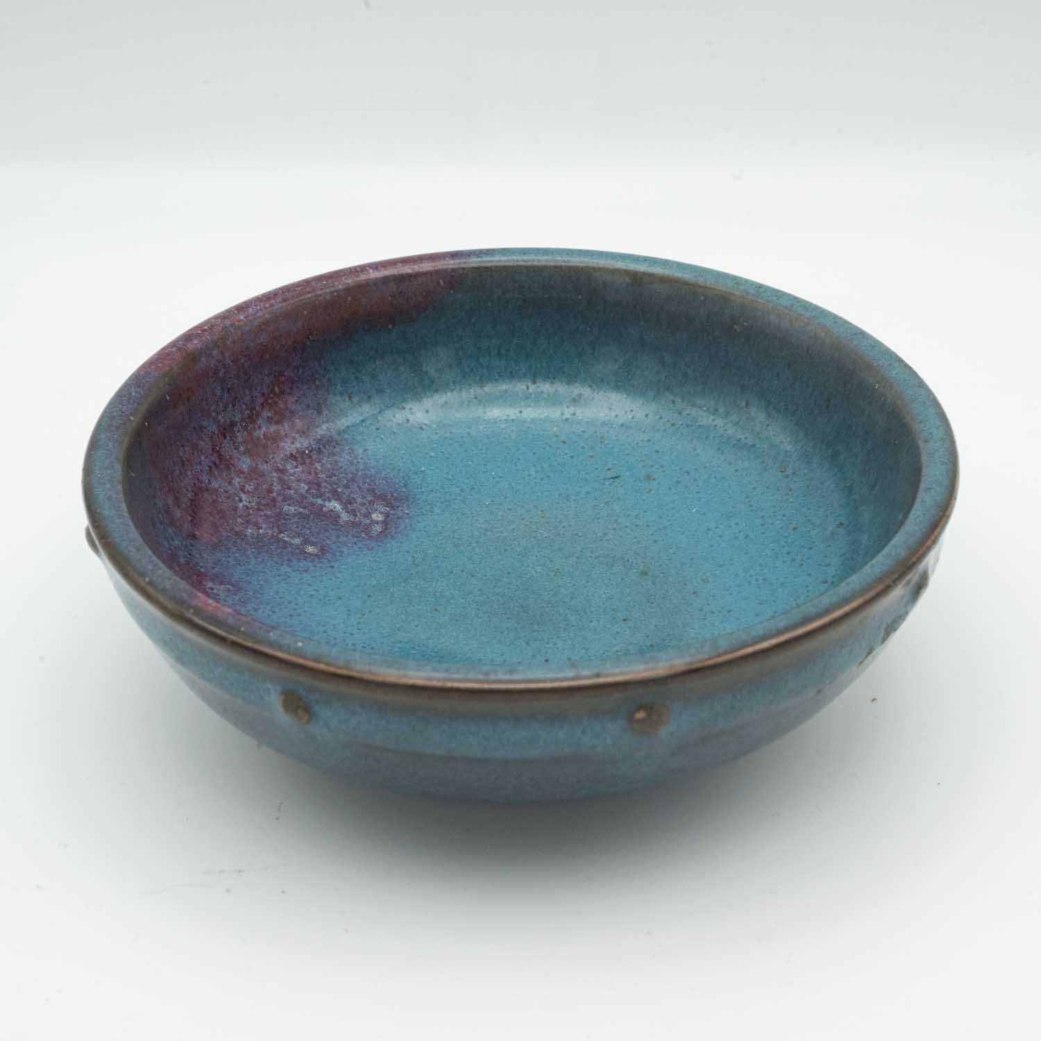 Antique Chinese Jun Ware Porcelain Purple Splash Glazed Bowl #20628 ...