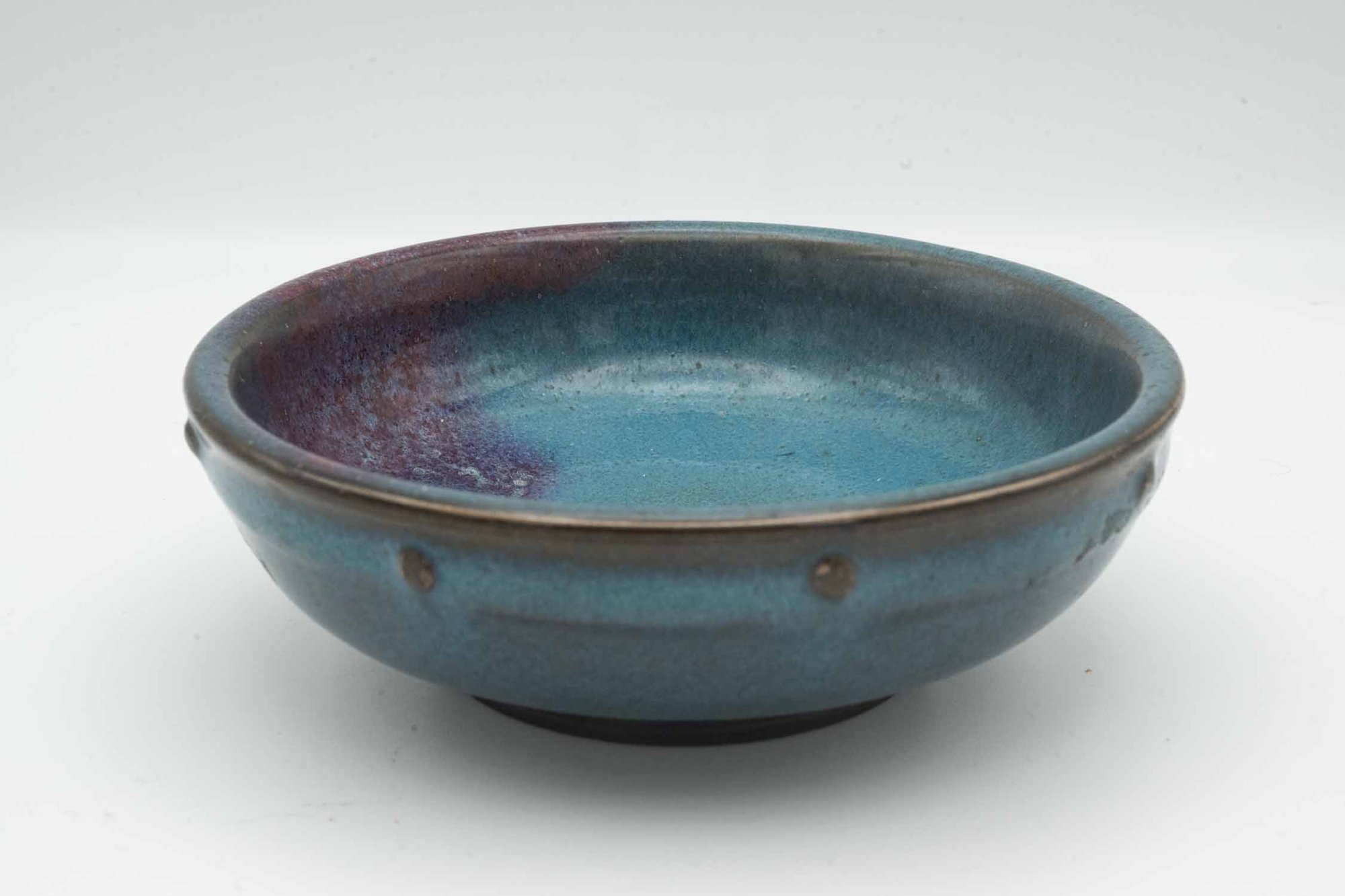 Antique Chinese Jun Ware Porcelain Purple Splash Glazed Bowl #20628 ...