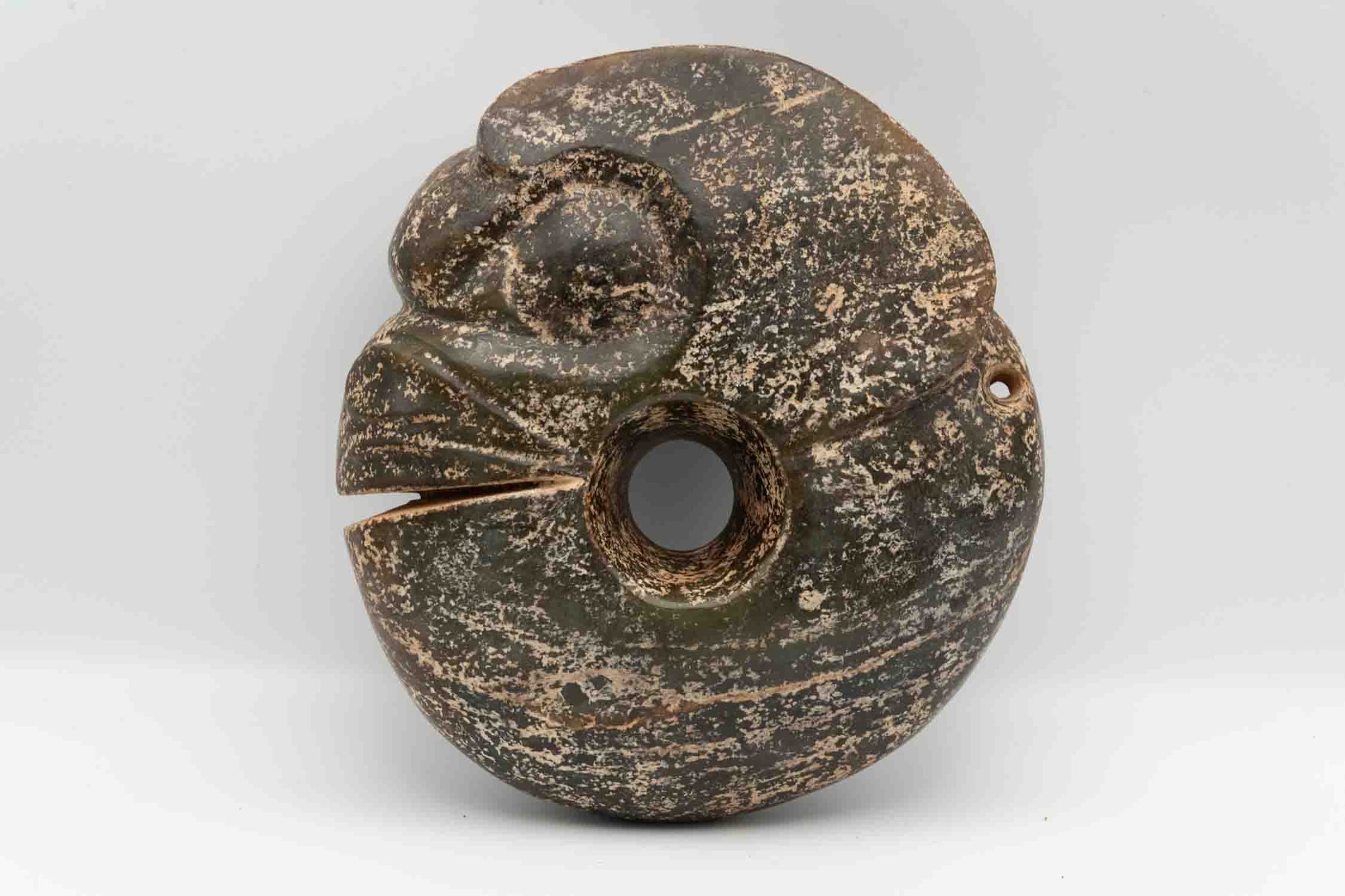 Antique Chinese Hong Shan Culture Carved Jade Pig Dragon Sculpture ...