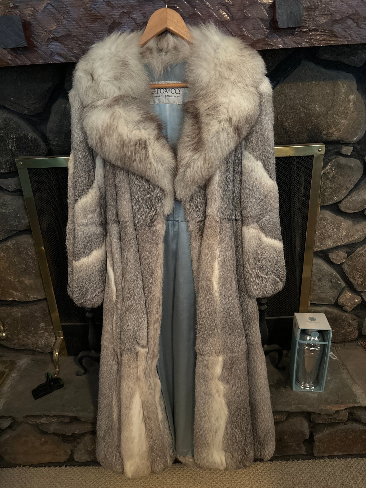 Vintage G. Fox And Company Full Length Fur Coat #2486 | Auctionninja.com