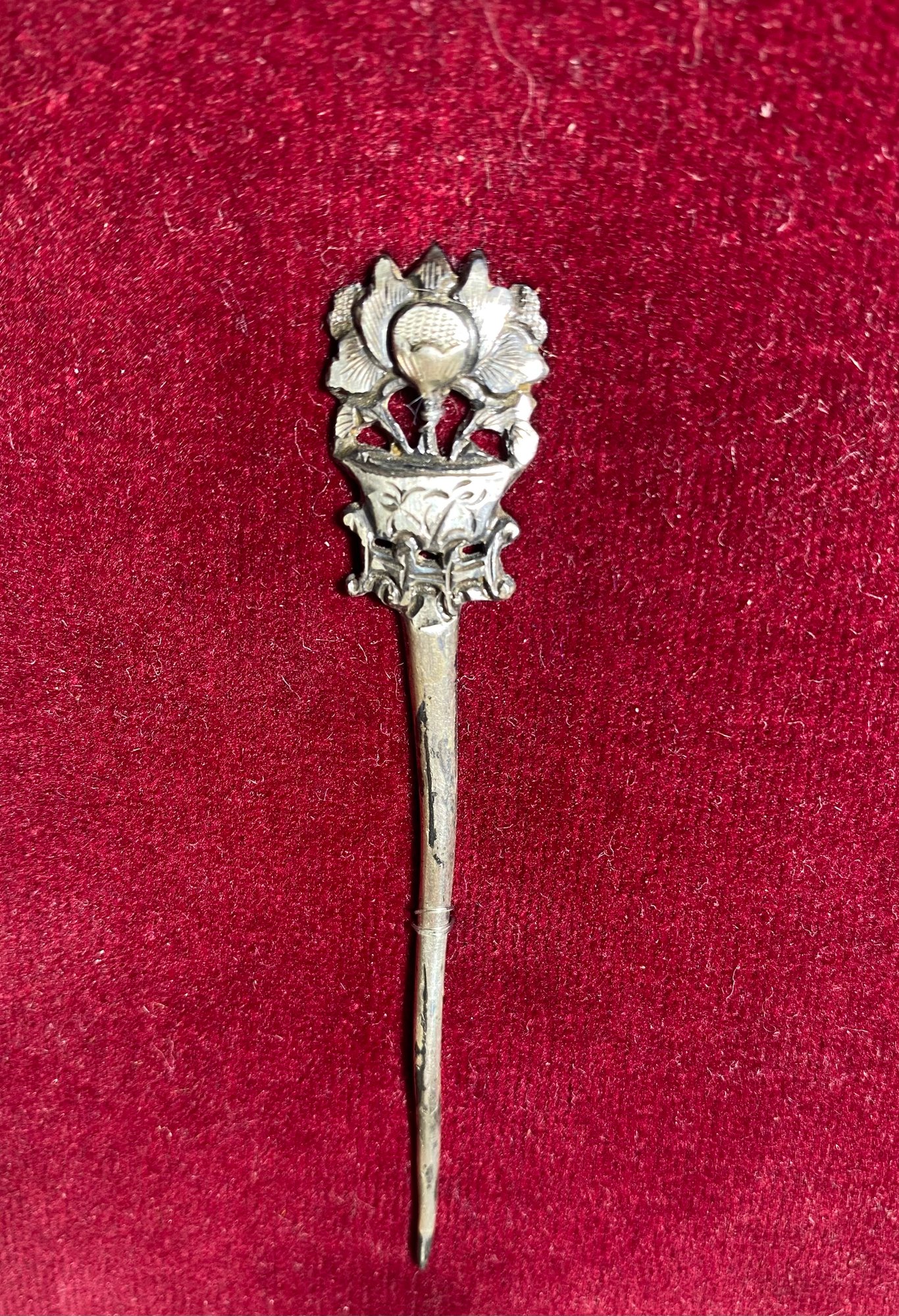 Ex-Museum Collection Chinese Antique Sterling Hair Pin #1781 ...