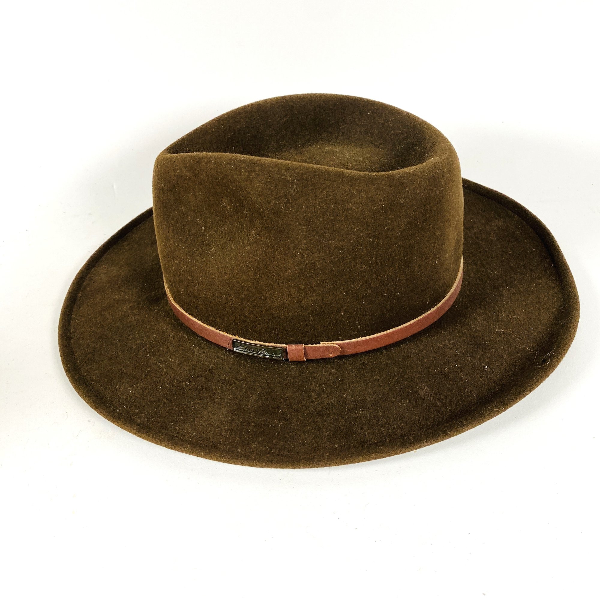 Lite Felt Large Brown Hat #20871 | Auctionninja.com