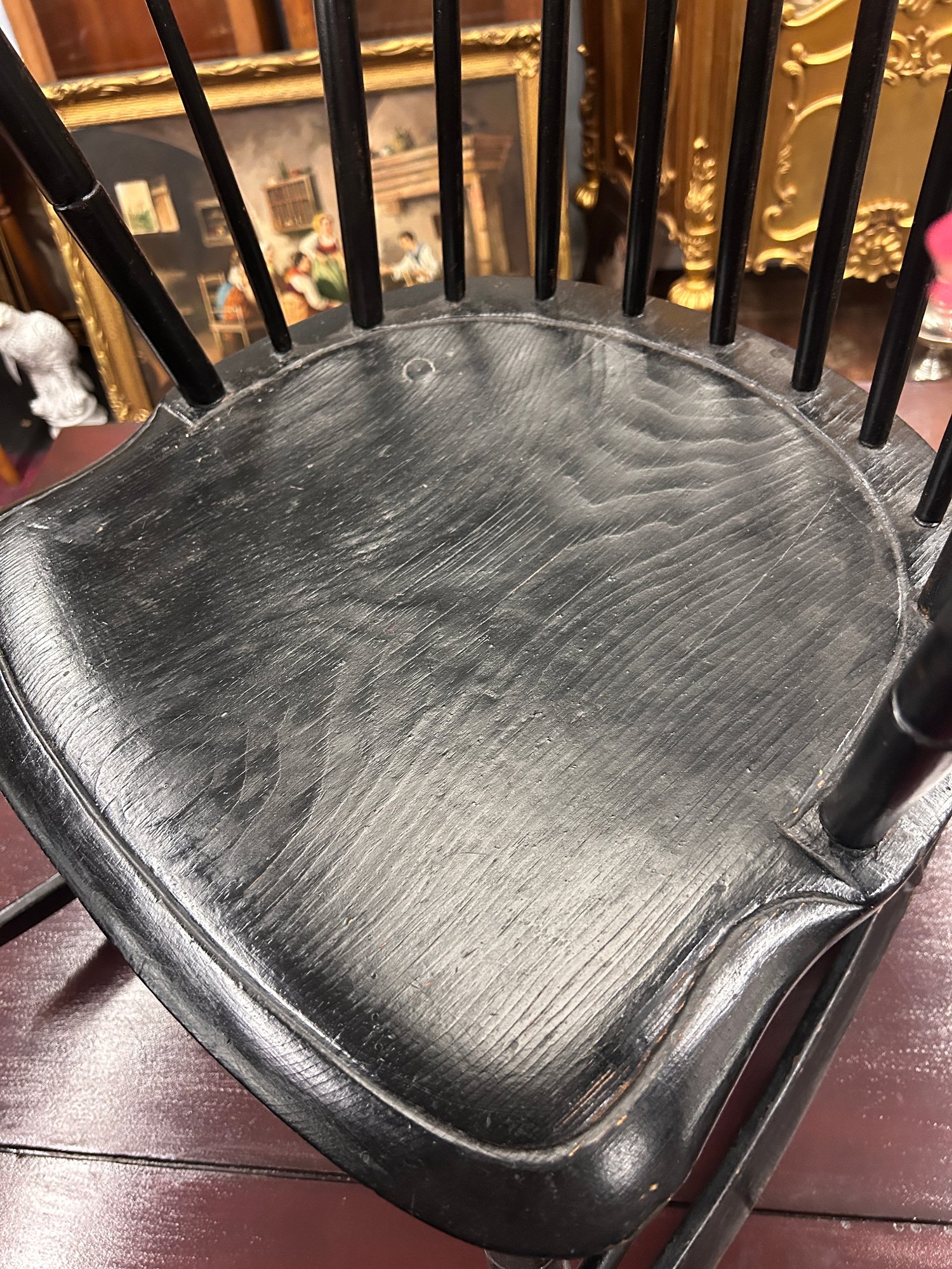 Stunning 18th Century American Windsor Comb Back Rocking Chair #26961 ...