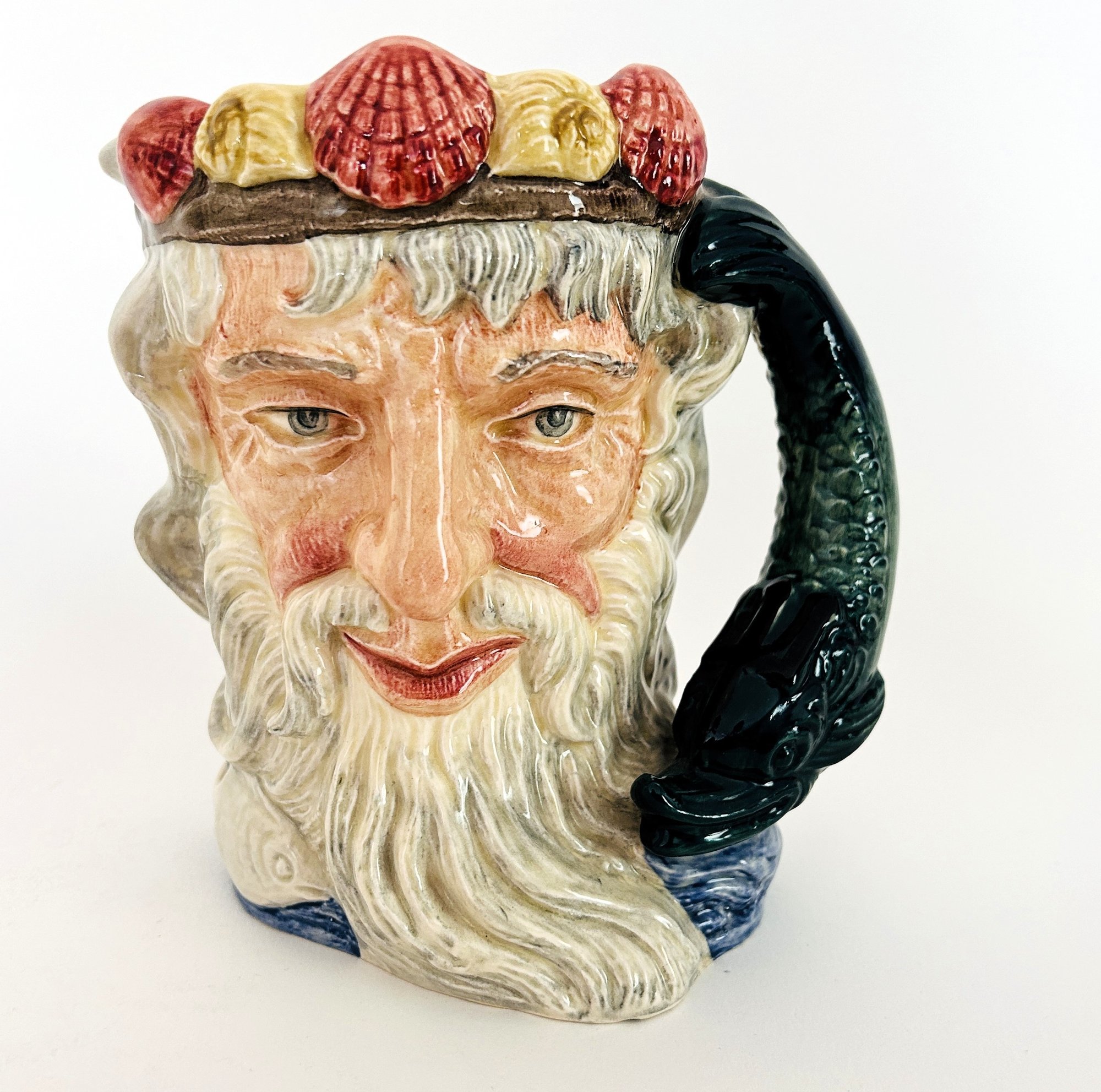 Extra Large King Neptune Toby Mug Character Jug Royal Doulton & Co ...