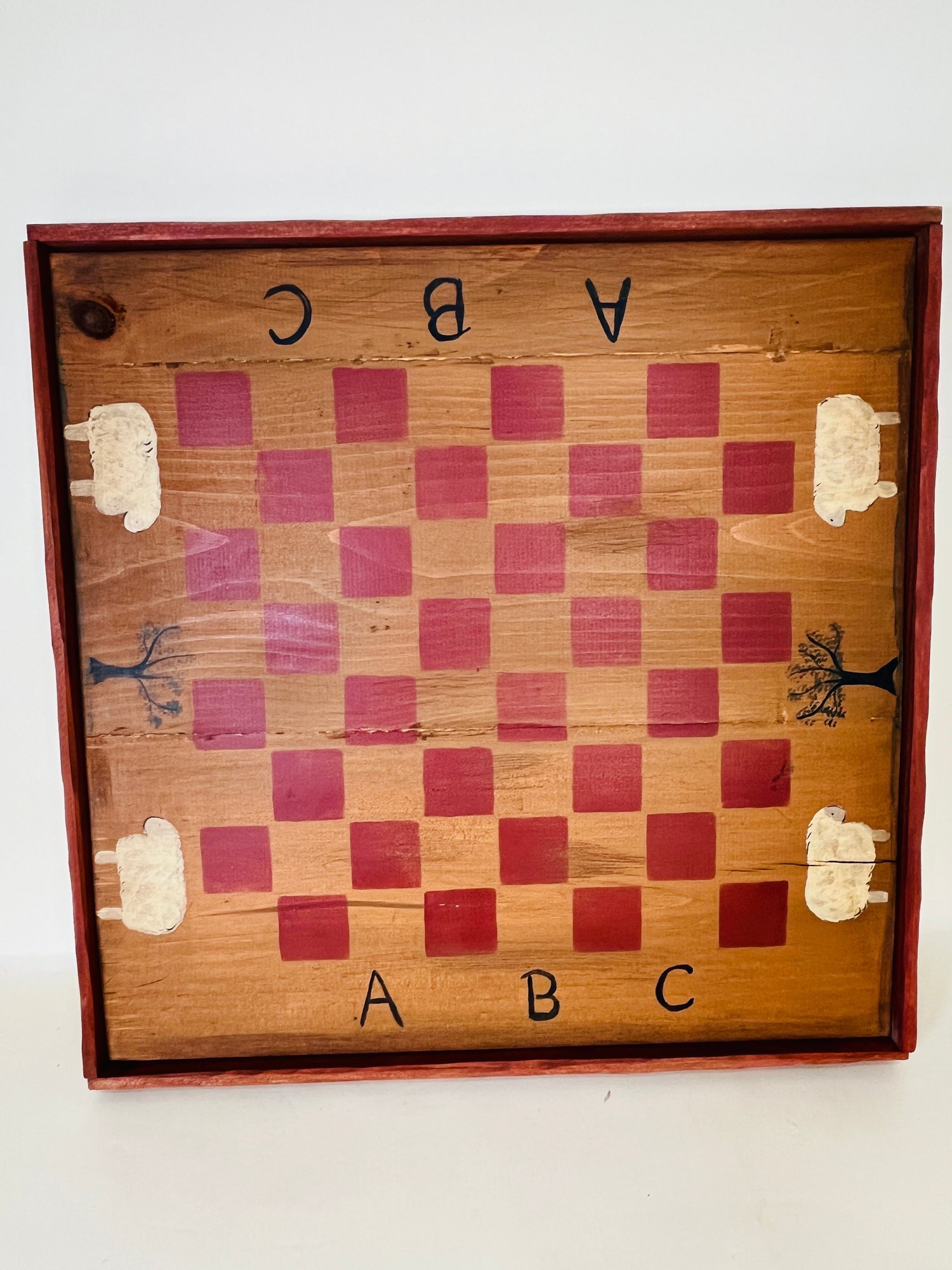 Fabulous Farmhouse Vintage Style Gameboard, Wall Hanging Decor #29828 ...