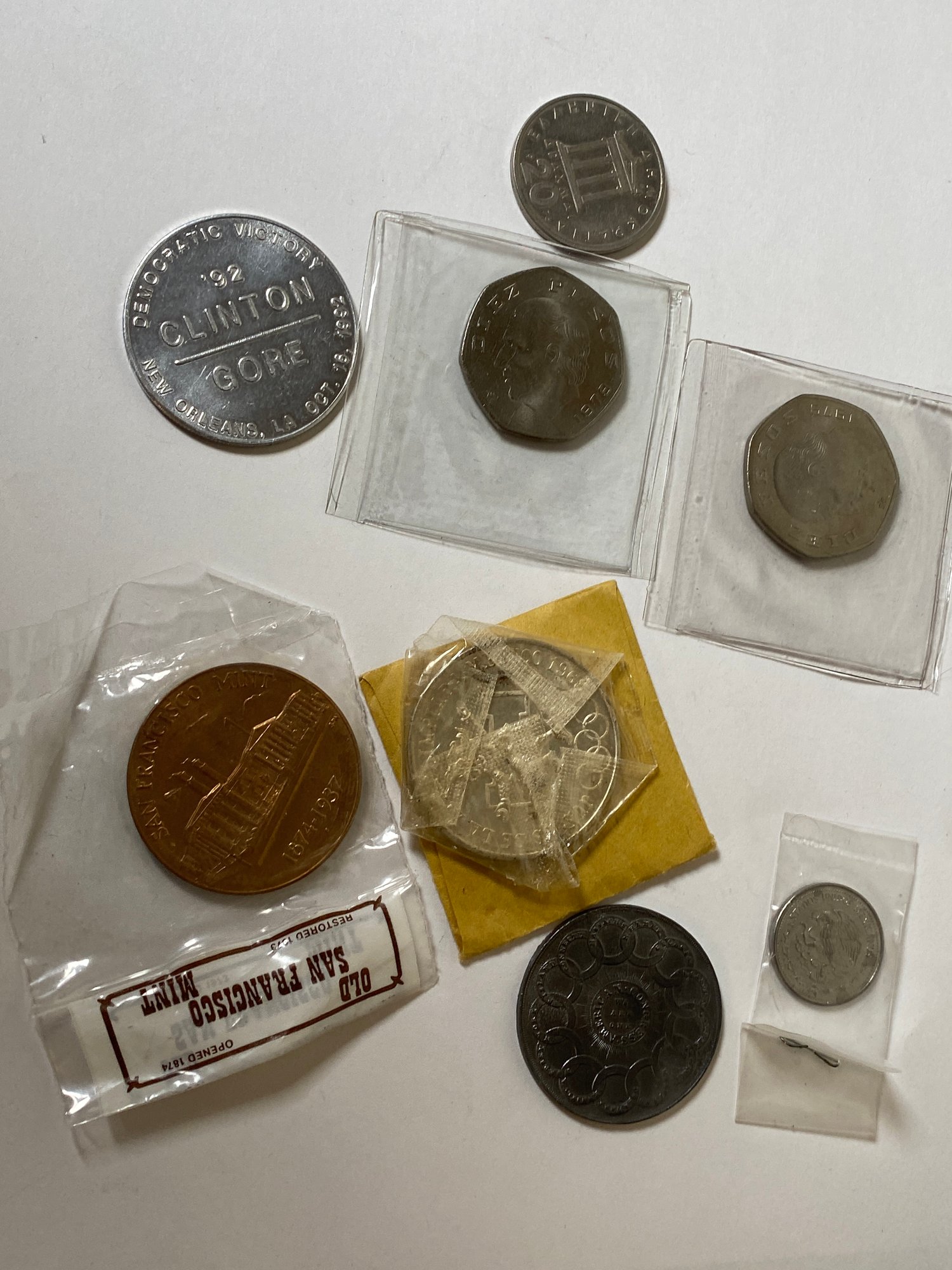 Lot Of Foreign Collectible And Political Coins #26357 | Auctionninja.com