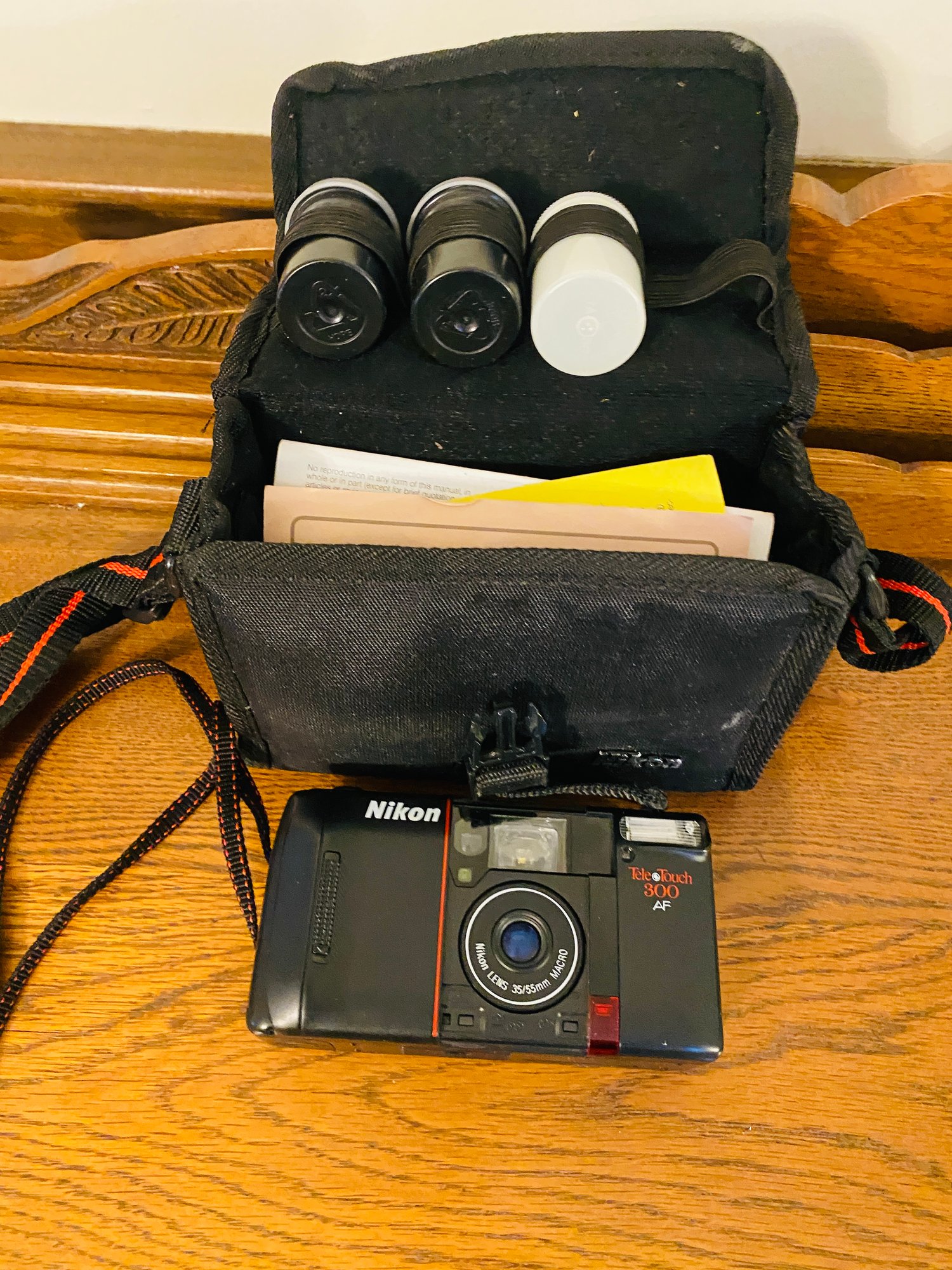 Nikon Tele Touch 300 Camera With Case #26422 | Auctionninja.com
