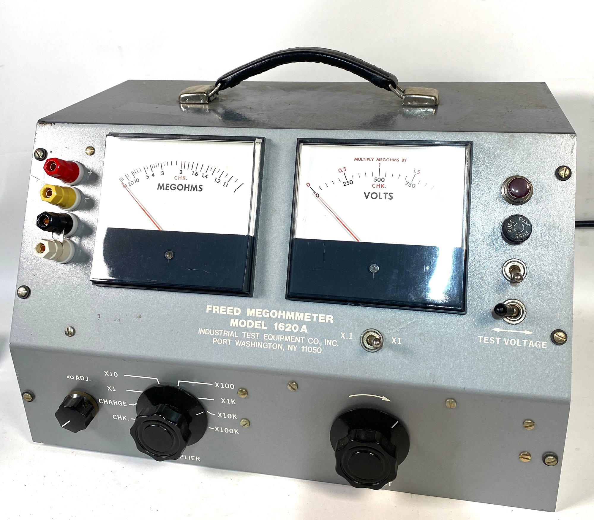 Freed Transformer Megohmmeter Model 1620A #19267 | Auctionninja.com