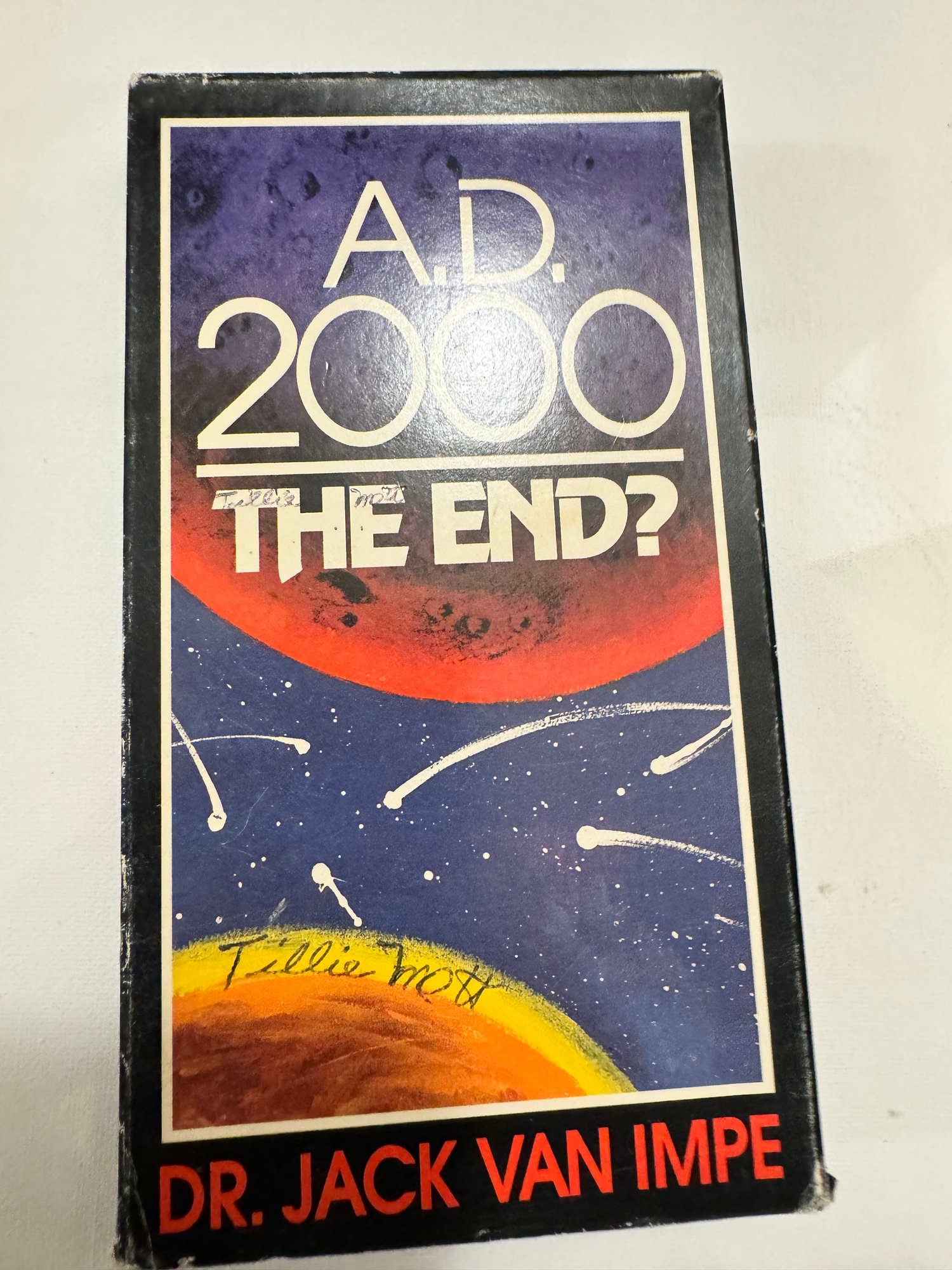 A.D. 2000 The End VHS Tape #12648 | Auctionninja.com