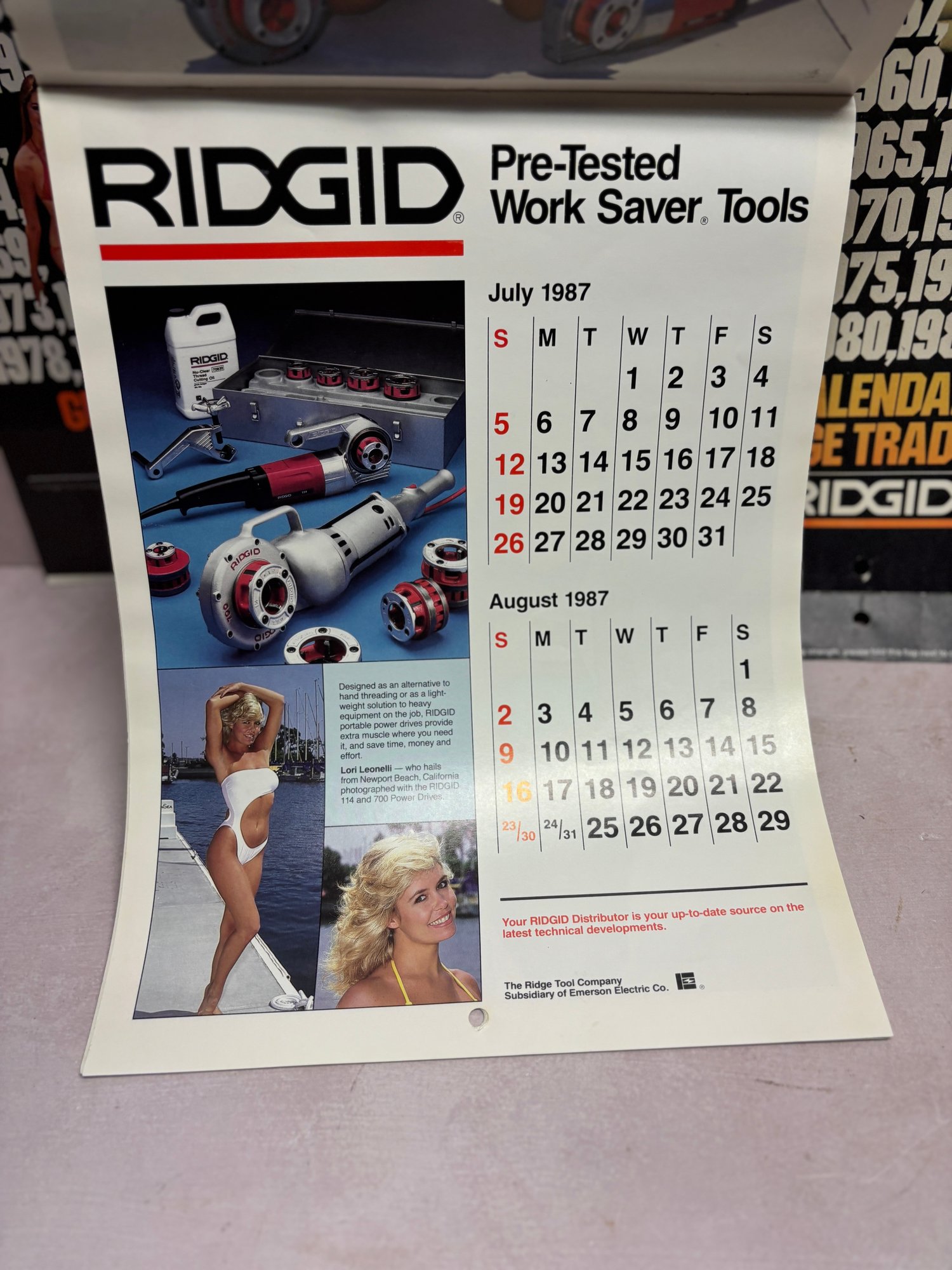 Vintage Rigid Pinup Calendars #3825 | Auctionninja.com