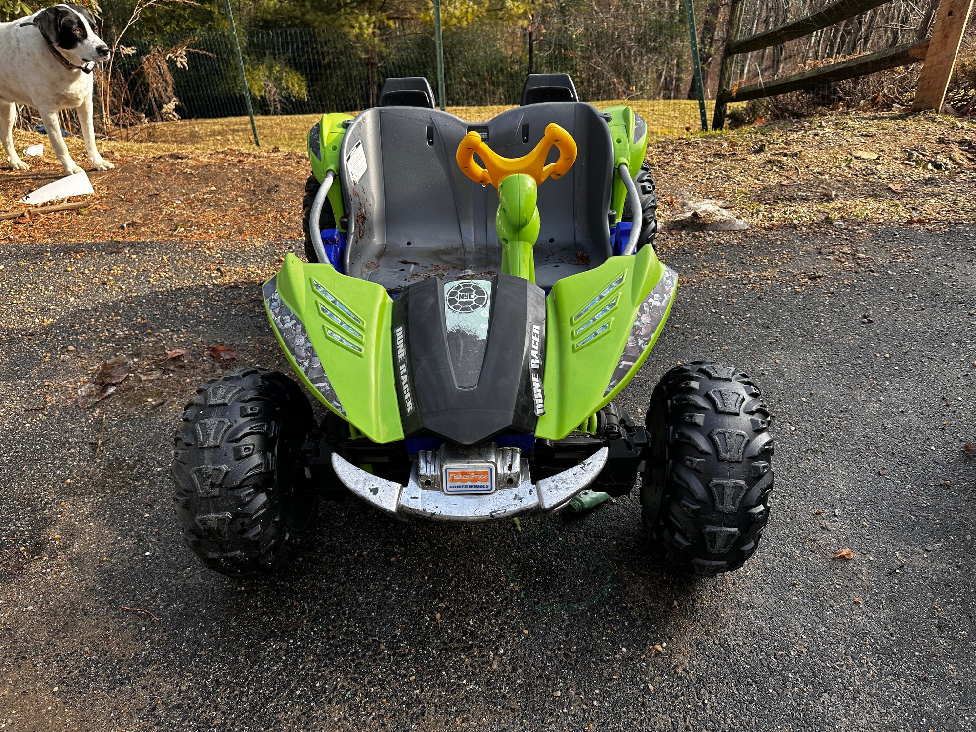 Fisher-Price Power Wheels Dune Racer In Green Ride-On Adventure Toy ...