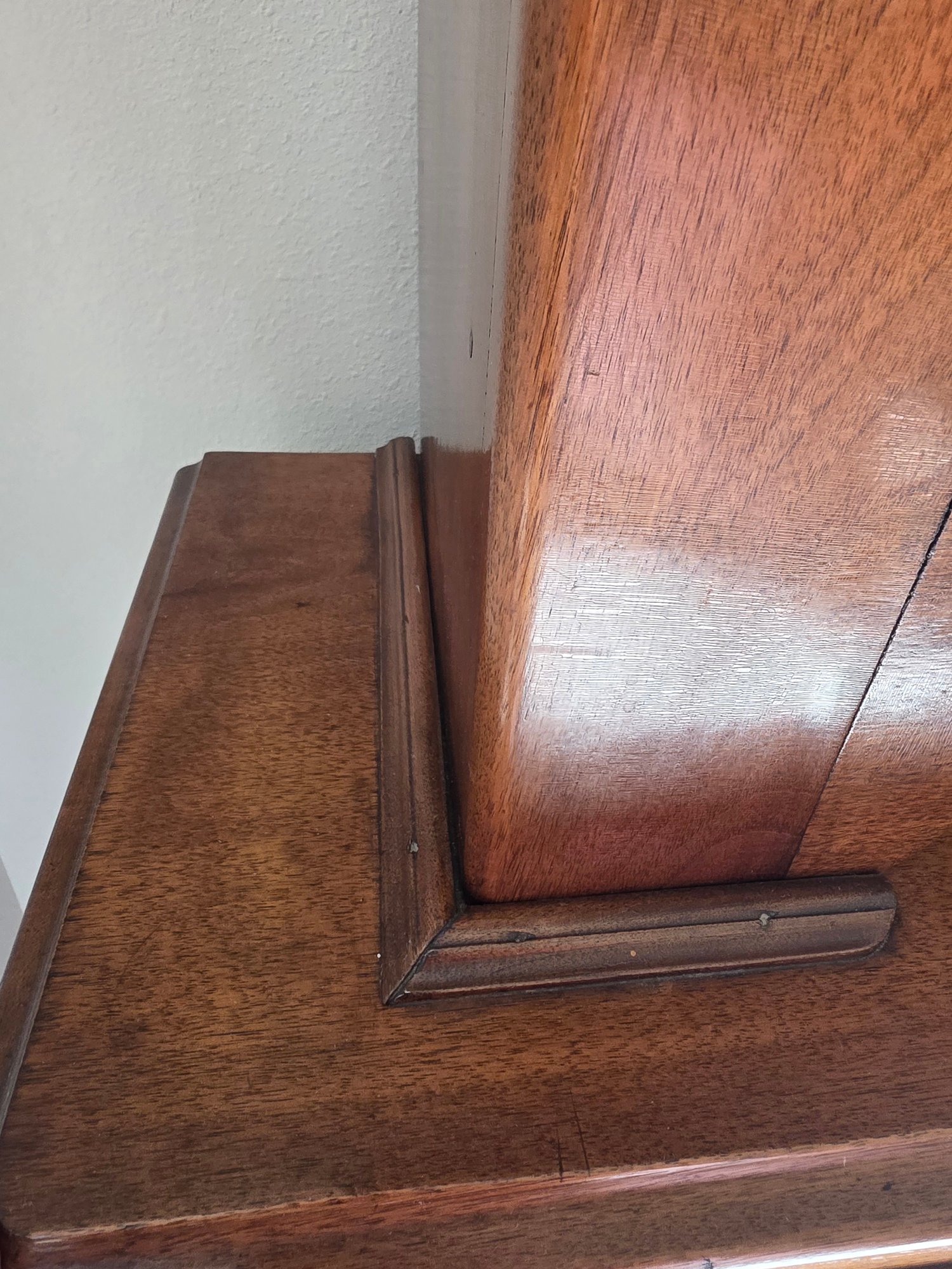 Antique China Hutch With Original Glass #1917 | Auctionninja.com