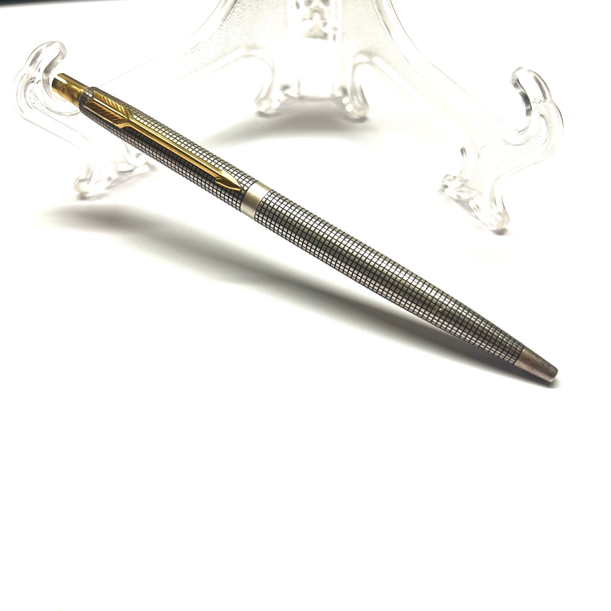 Parker 75 Classic Cisele Sterling Silver Ballpoint Pen #4189 ...
