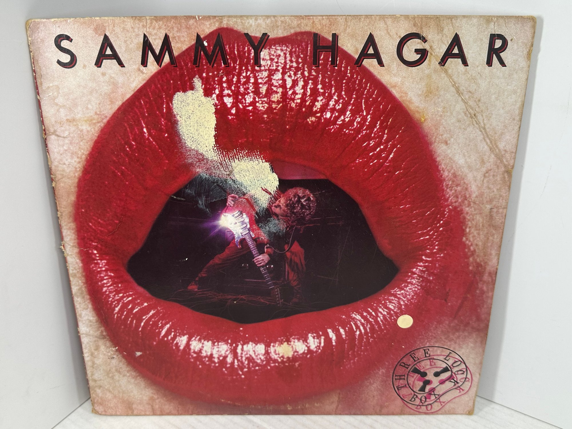 1982 Sammy Hagar Three Lock Box Geffen GHS 2021 #8486 | Auctionninja.com