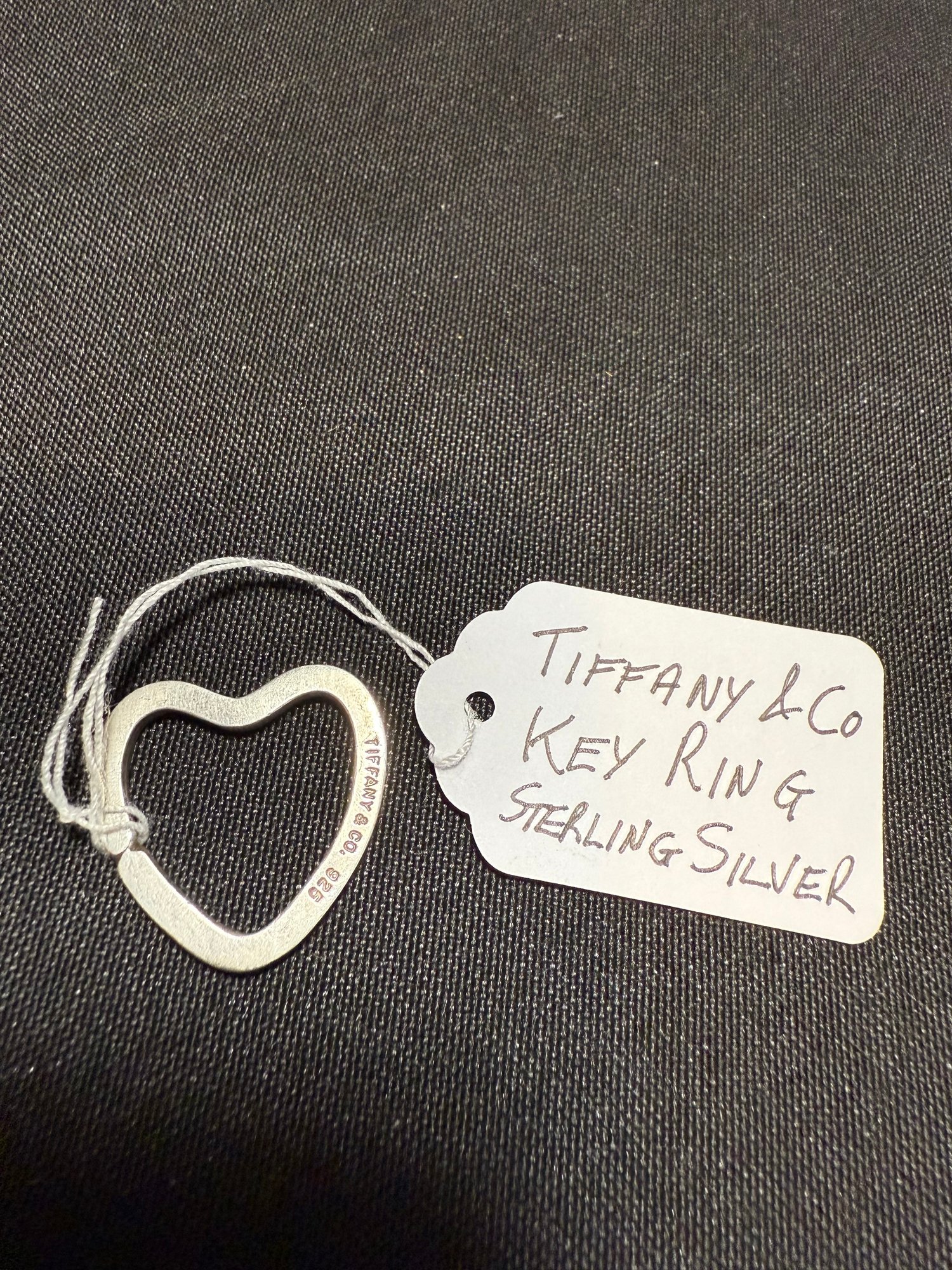 Tiffany & Co Key Ring Sterling Silver #38360 | Auctionninja.com