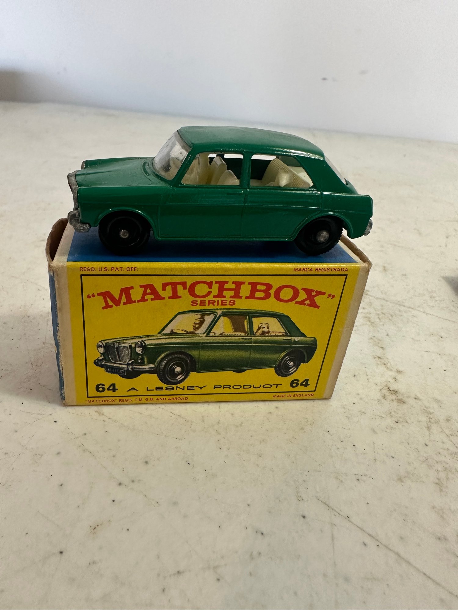 Matchbox Lesney No 64 MG 1100, Mint Condition With Original Box, #21158 ...