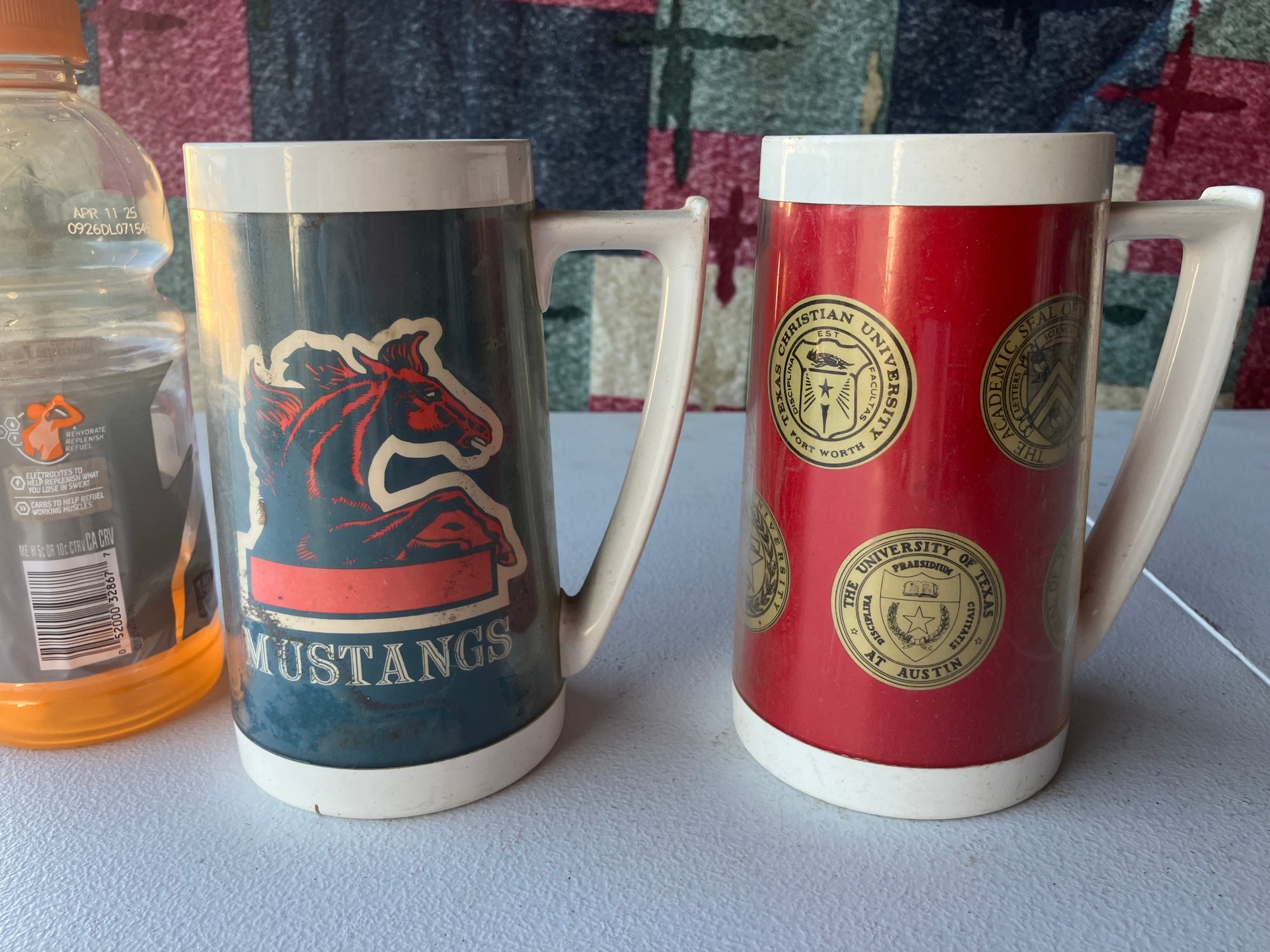 Vintage Mustangs/UT Austin Thermo-Serv Insulated Beer Mug #32738 ...