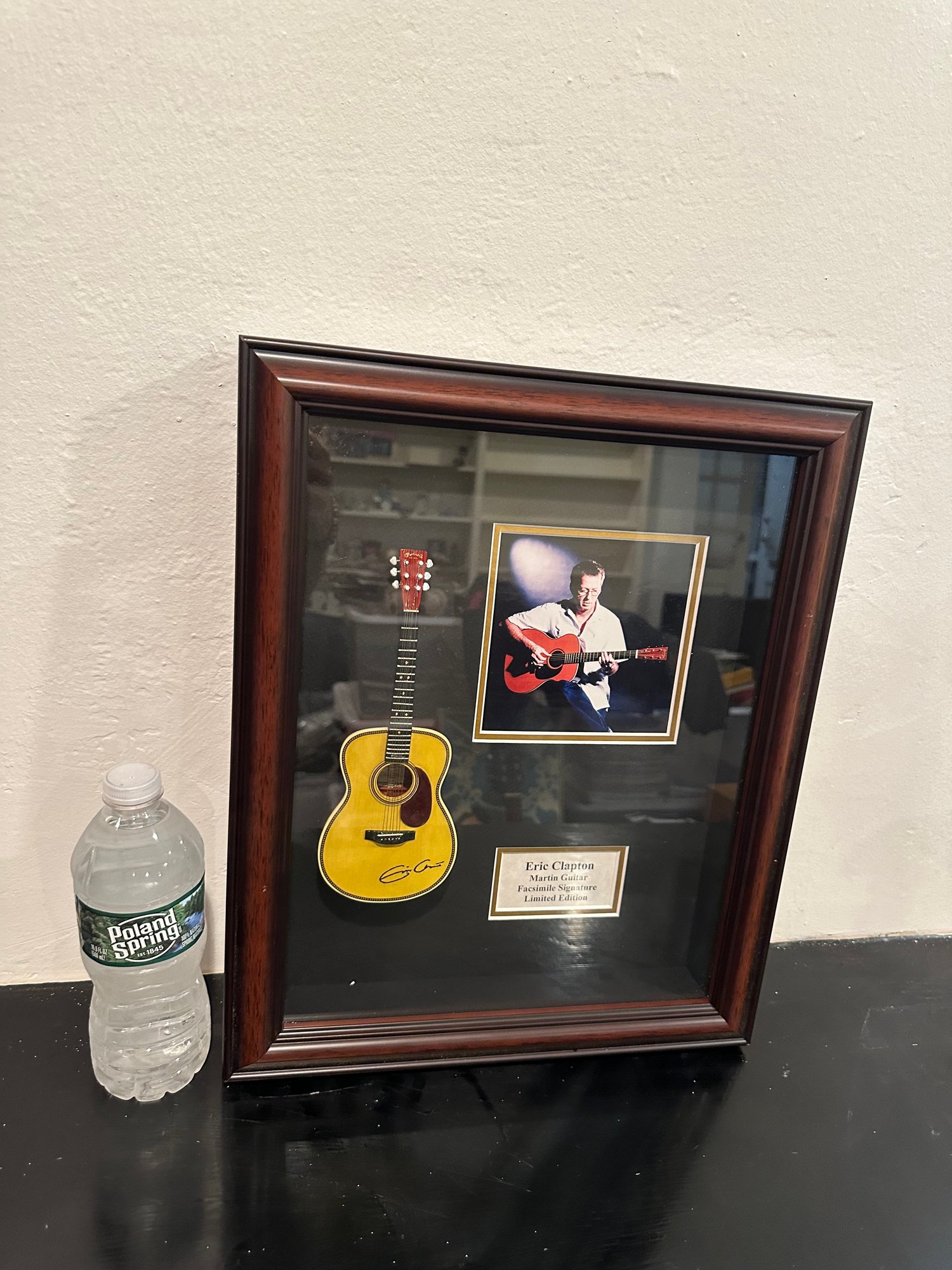 Eric Clapton Martin Guitar Facsimile Signature FRAMED Gartlan Numbered ...