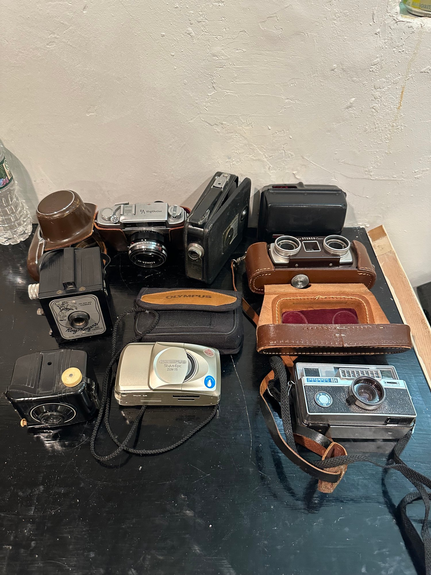Lot Of Assorted Vintage Cameras- Kodak, Brownie, Roy Rogers Etc #31014 ...