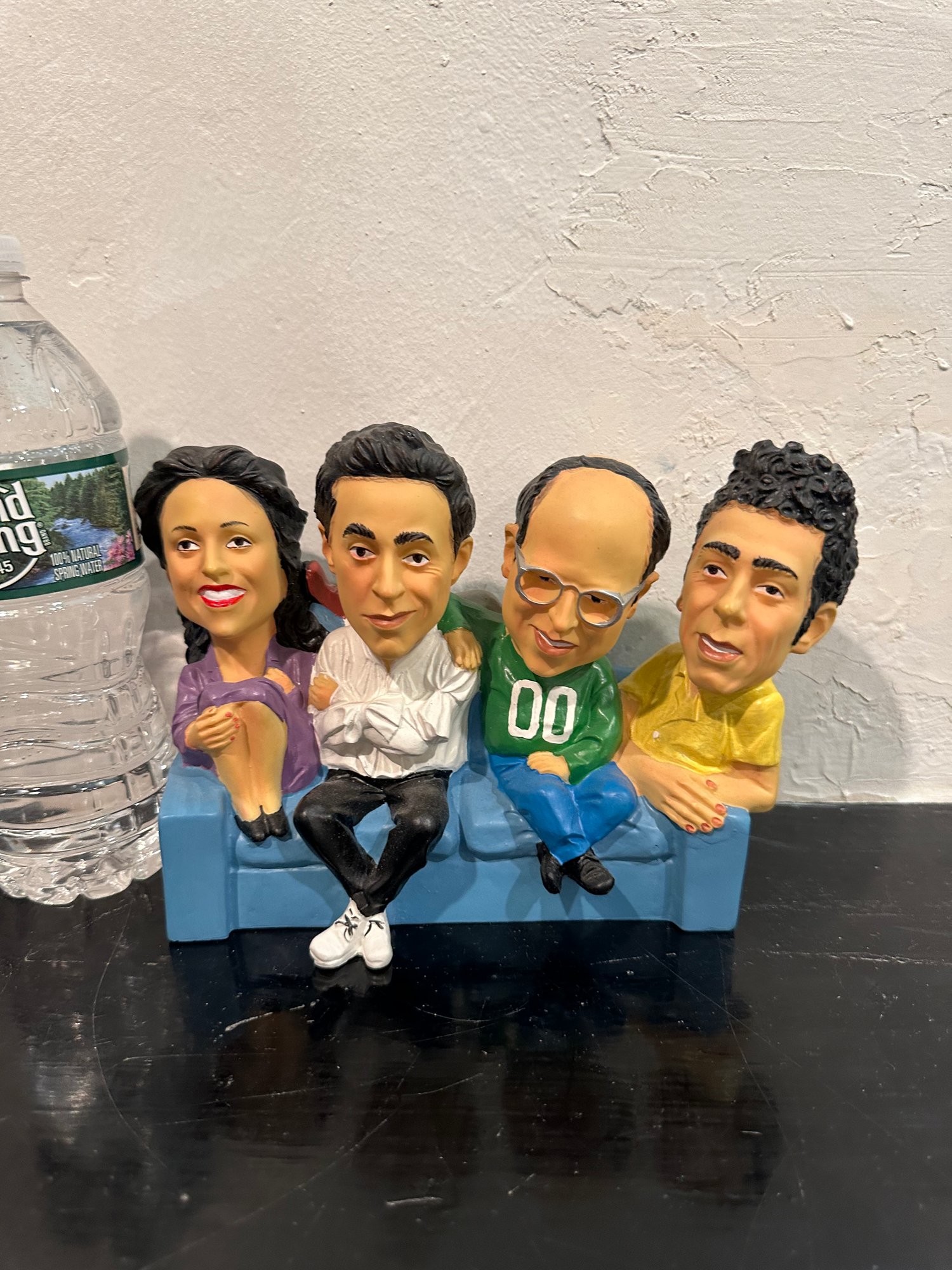 SEINFELD TV SHOW FIGURINE, JERRY, GEORGE, KRAMER, ELAINE #31043 ...