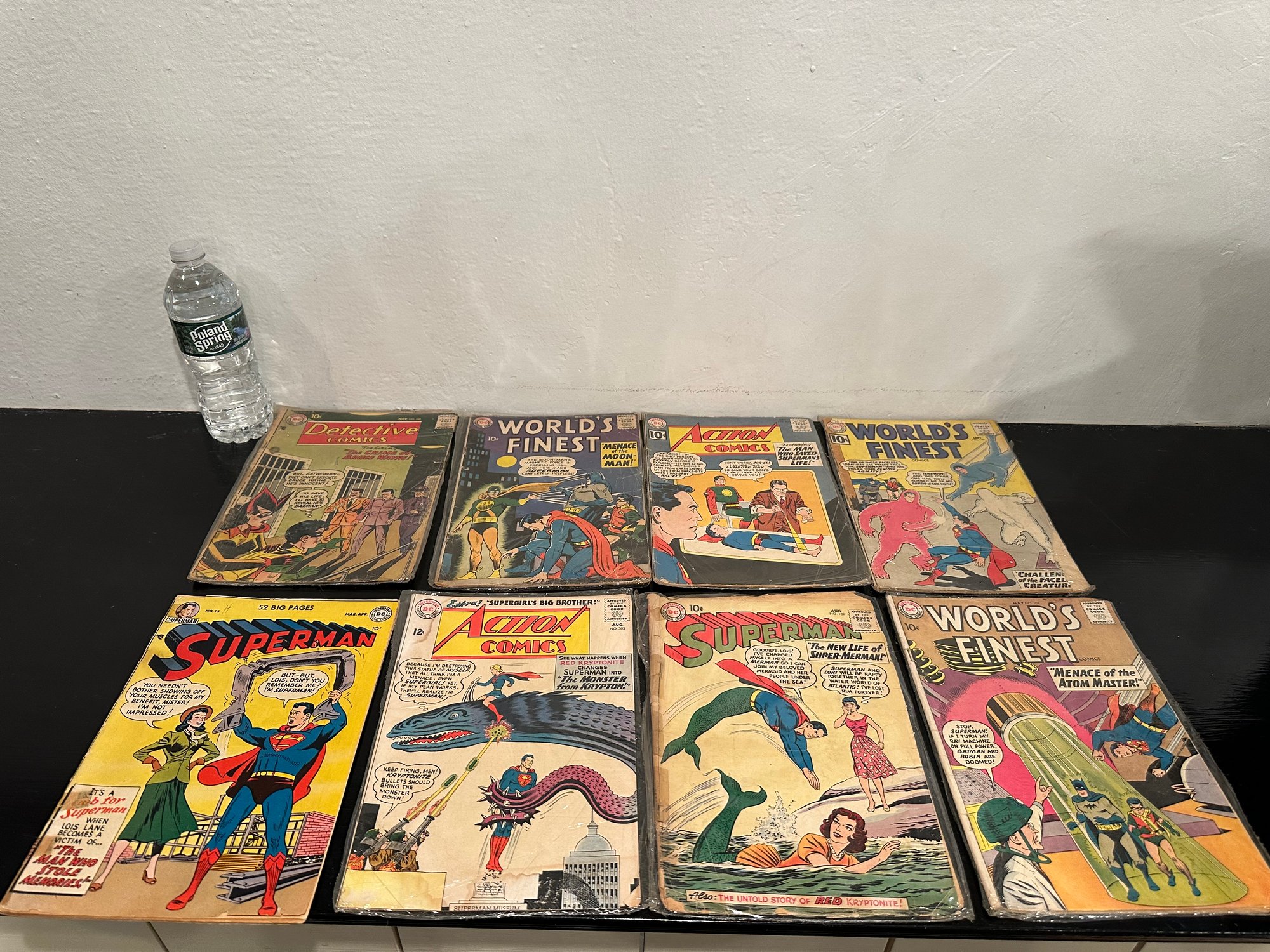 Assorted Lot Of Eight 10-12 Cent DC Comic Books #31257 | Auctionninja.com