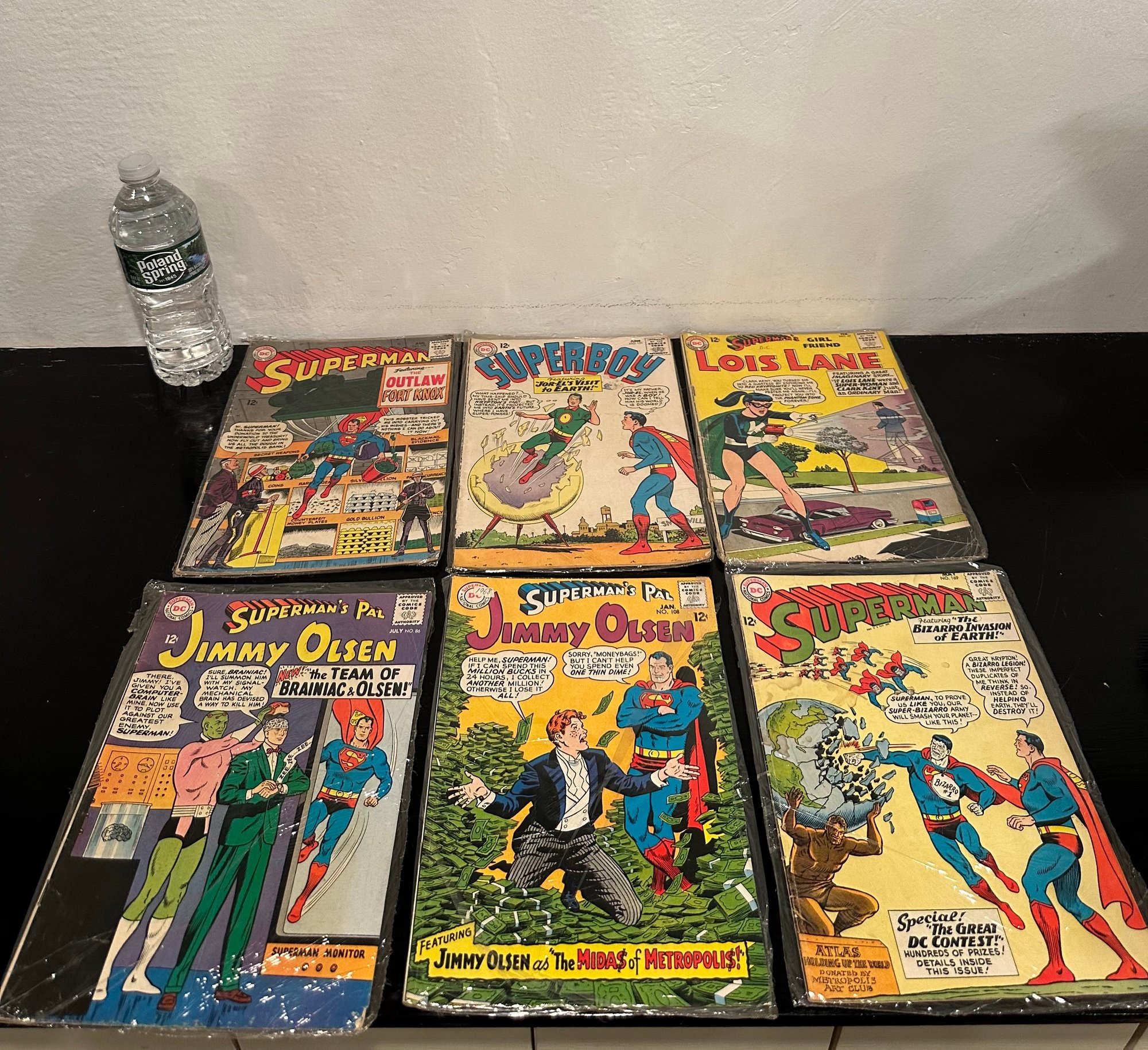 Assorted Lot Of Six 12 Cent DC Comic Books #31258 | Auctionninja.com