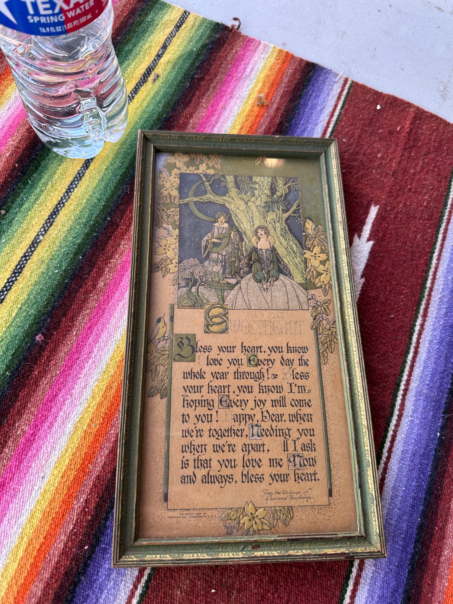 Vintage 1920s Art Deco Style Poem #27742 | Auctionninja.com