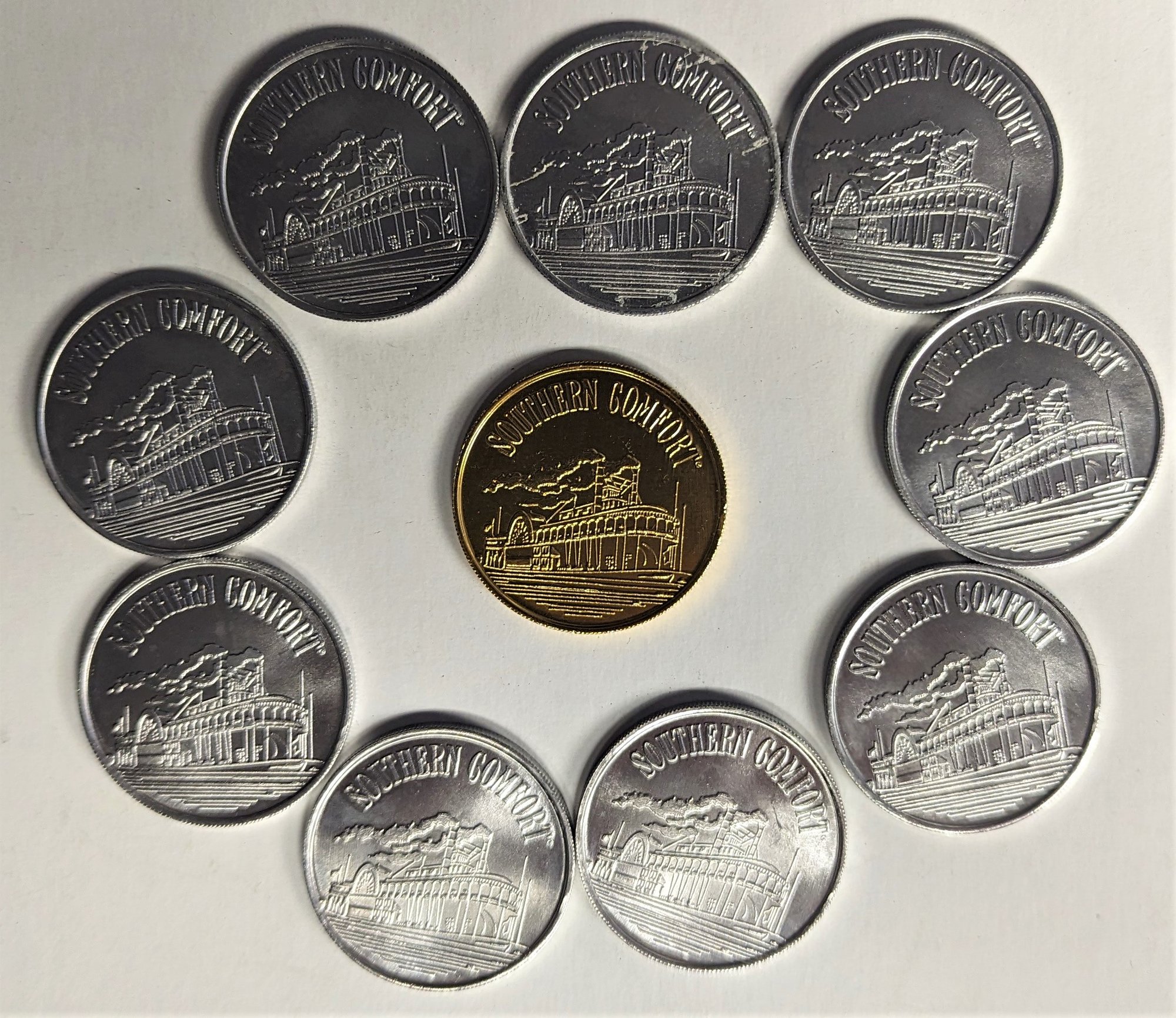 Southern Comfort Collectors Coins - Rare #1161 | Auctionninja.com