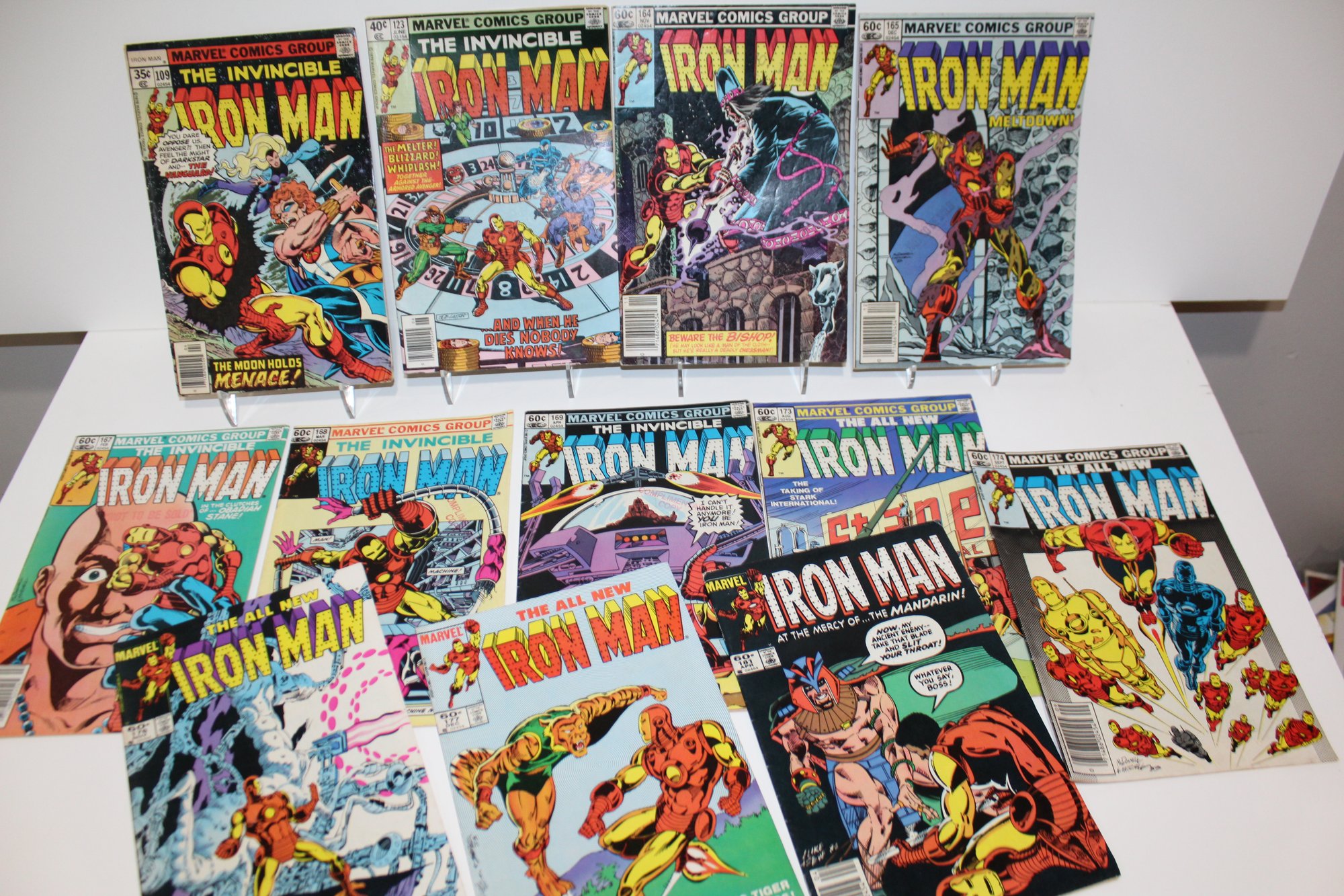 12 Iron Man Comics 1978-1984 Bronze Age #200529 | Auctionninja.com