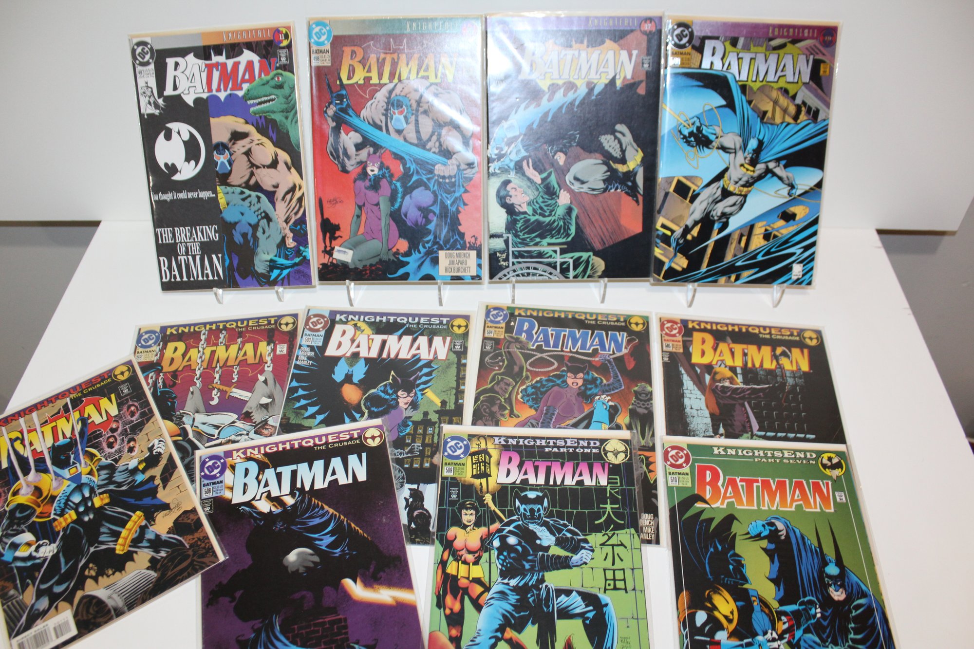 12 Comic Batman Group - #497-506, #509, #510 - 1993-1994 #200550 ...