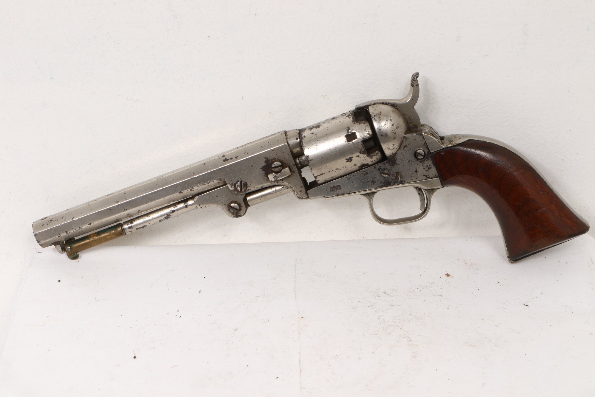 Circa 1850's Samuel Colt Revolver With Antique Leather Holster #196383 ...