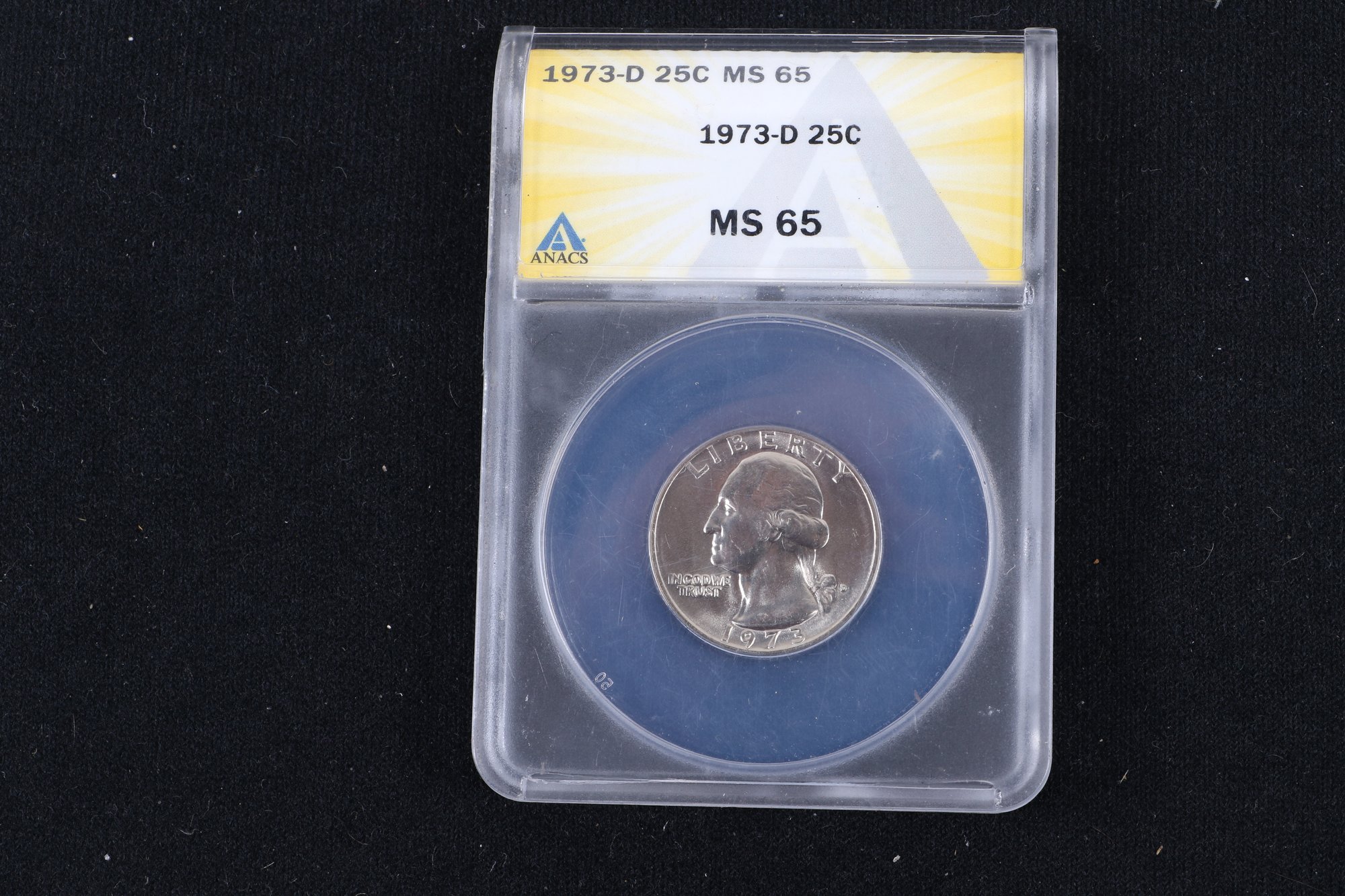 Group Of Two US 25c Graded Coins ANACS #210962 | Auctionninja.com