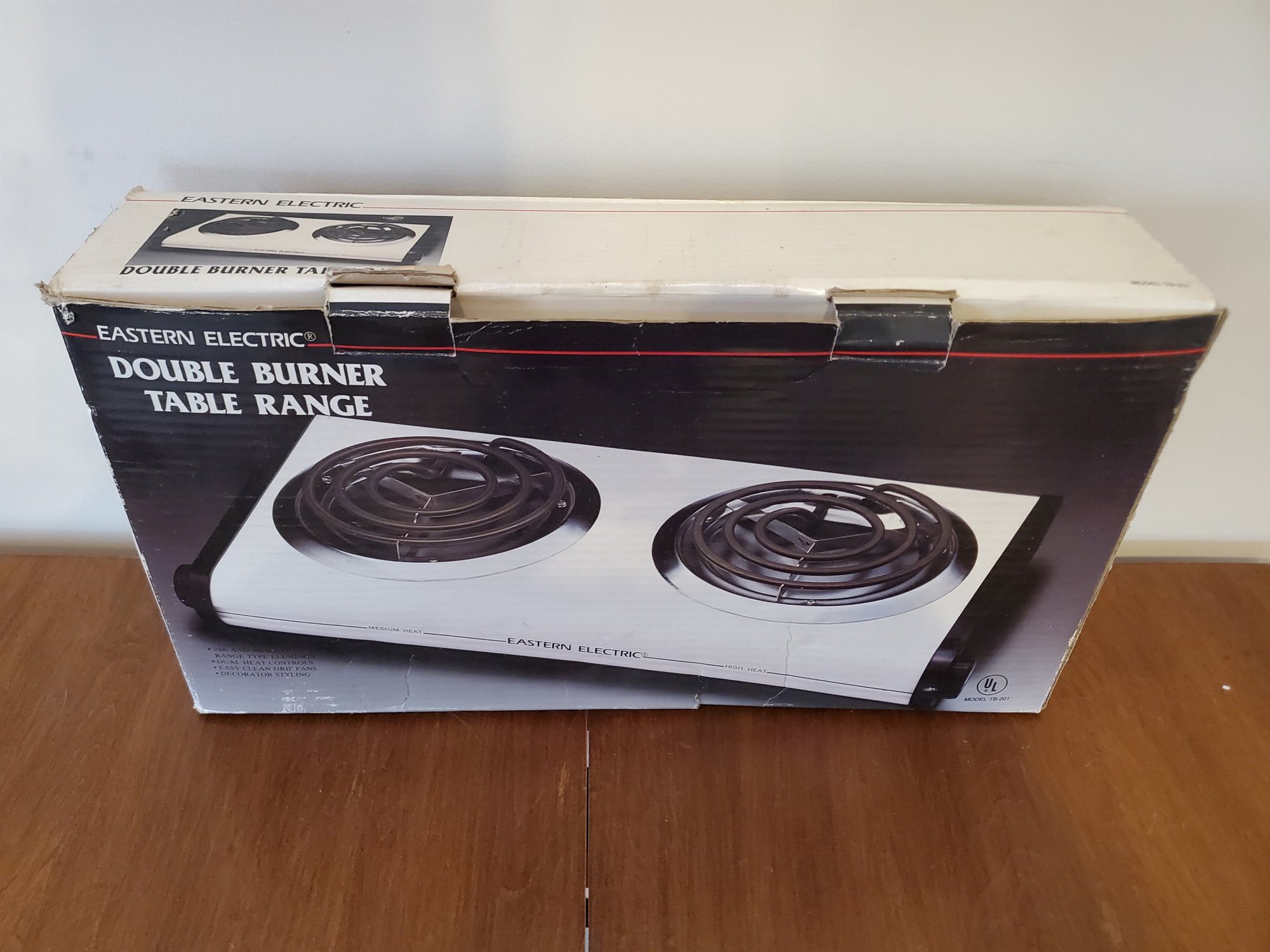 Eastern Electric Vintage Double Burner Table Range - New Old Stock ...