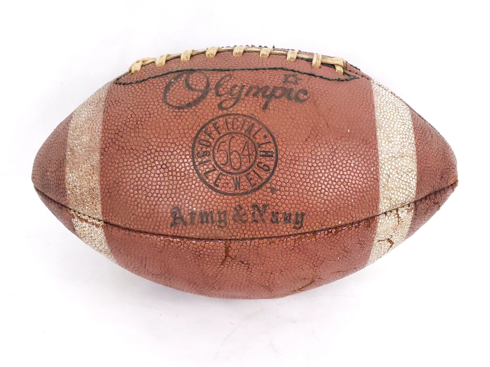 Vintage Olympic Army Navy Football, Andy McDougall Passmaster #157771 ...
