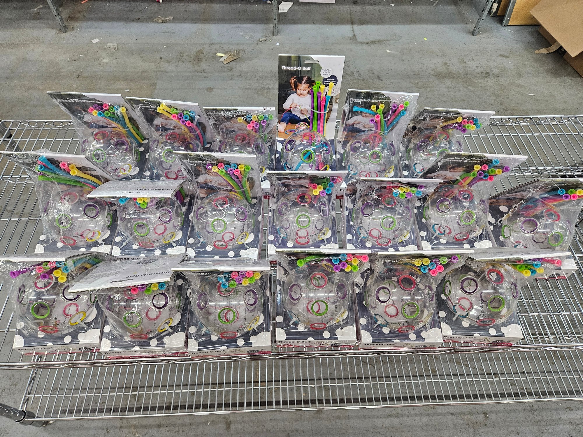 Large Group Of Thread-o Ball By Edushape - New #195749 | Auctionninja.com