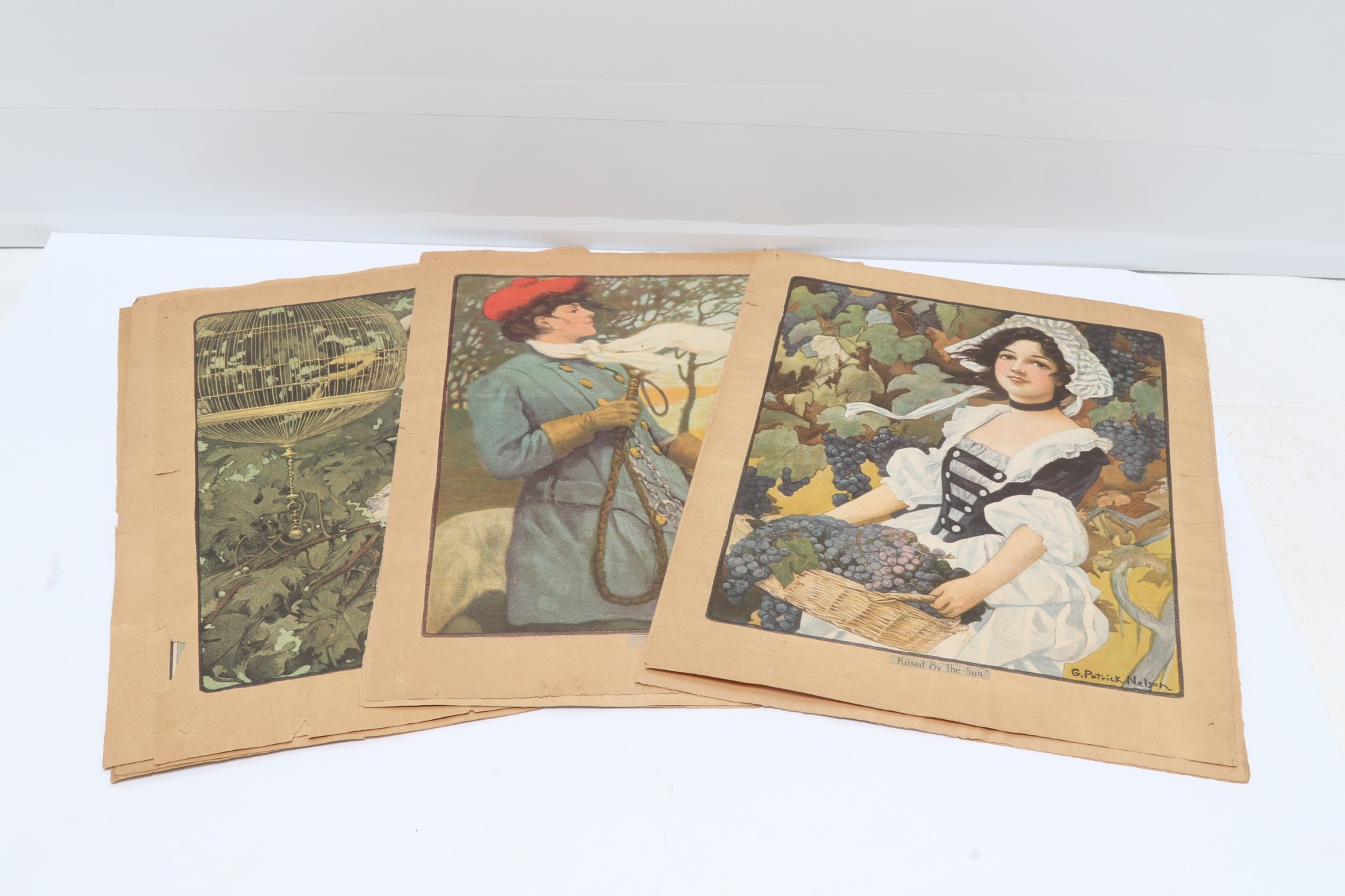 Vintage Illustrations Including Edith S. Truman And G. Patrick Nelson ...