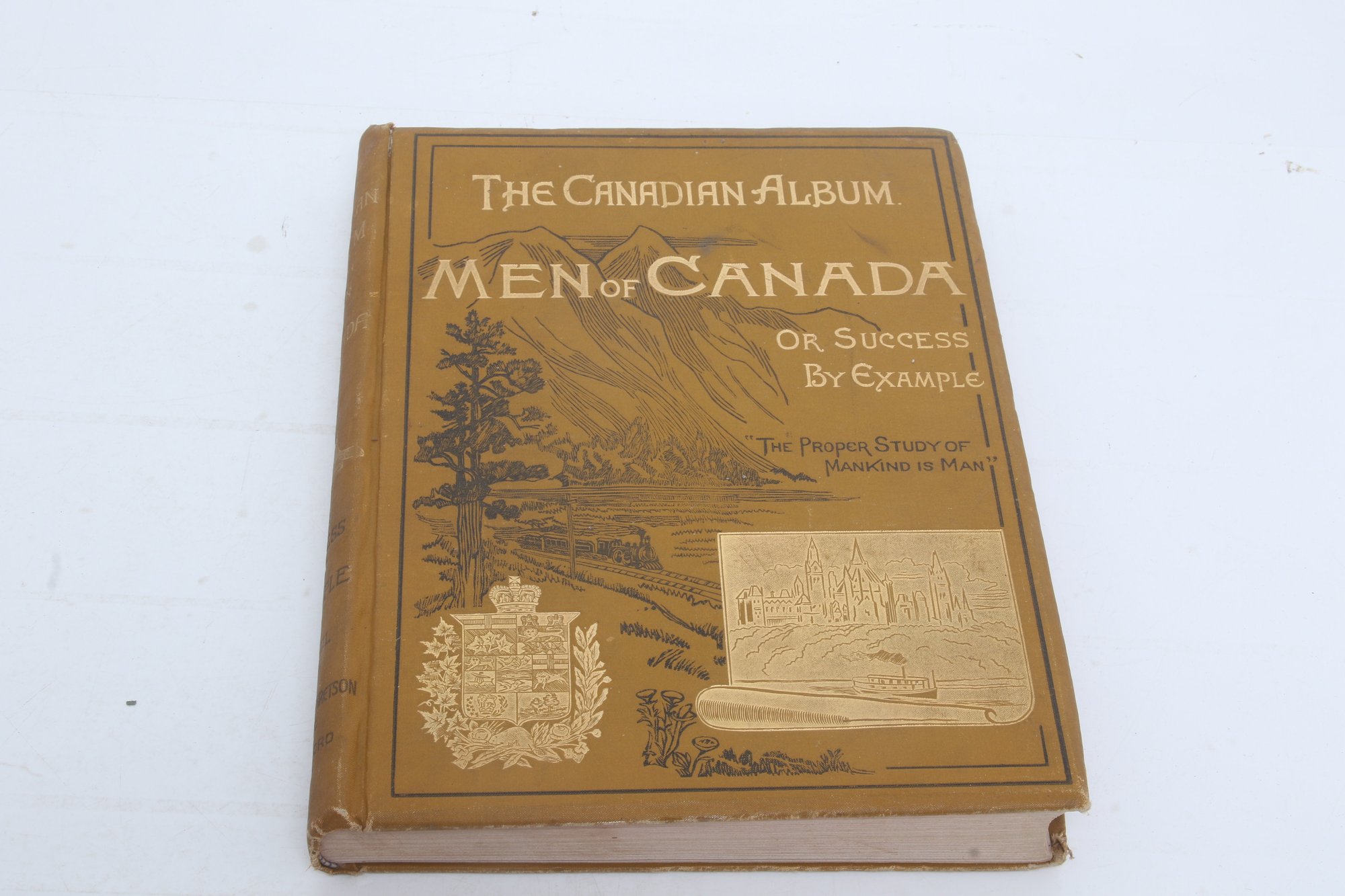 The Canadian Album 1894 MEN OF CANADA Illustrated Cloth Binding #202344 ...