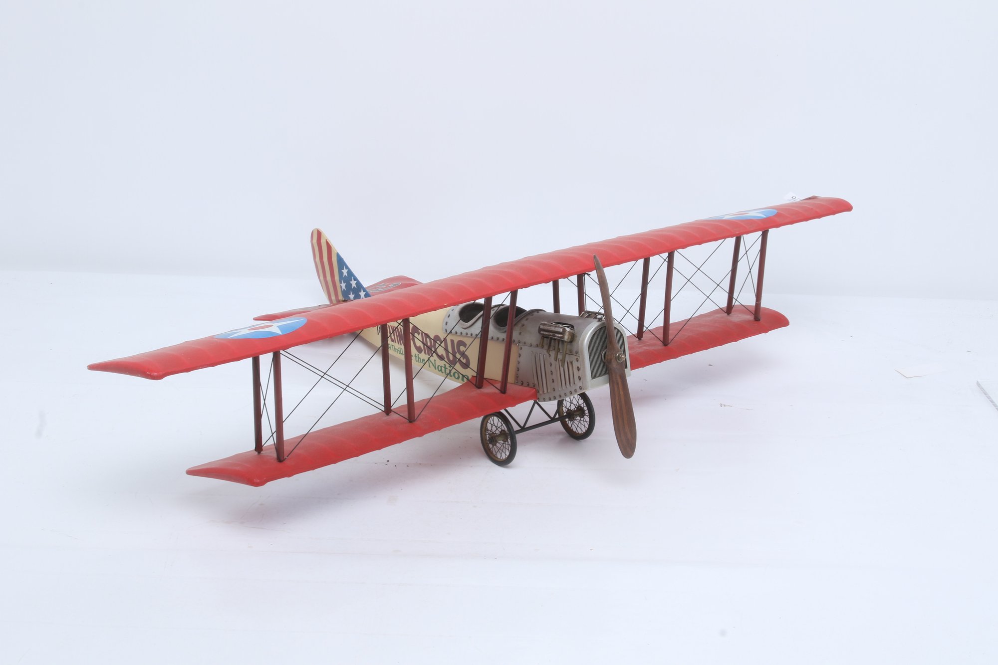 Vintage "The Flying Circus" Prop Plane #203676 | Auctionninja.com