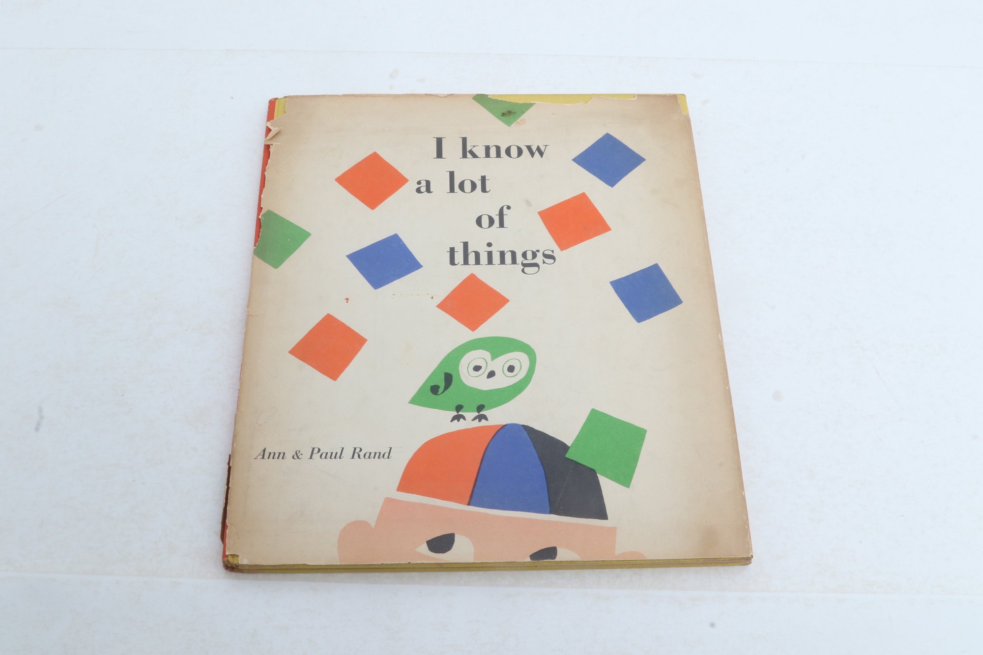 Book Design First Edition I Know A Lot Of Things By Ann & Paul Rand ...