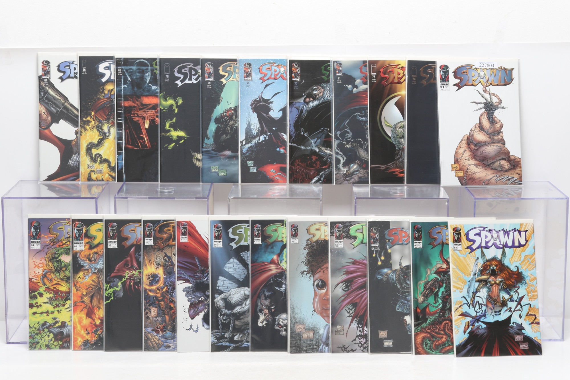 Spawn Comic Book Lot Issues #51-75 In High End Grade Condition. #227804 ...