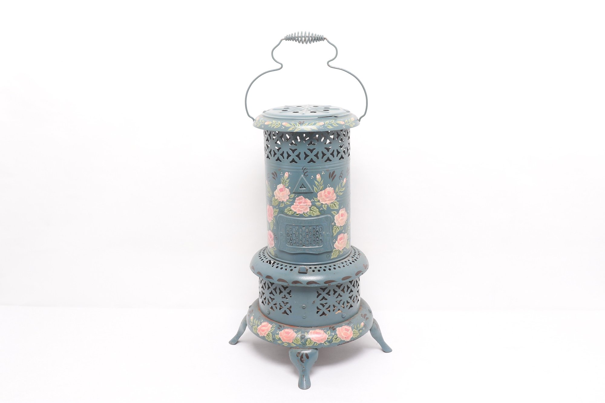 Antique Hand Painted "Perfection Smokeless Oil Heater" #158861 ...