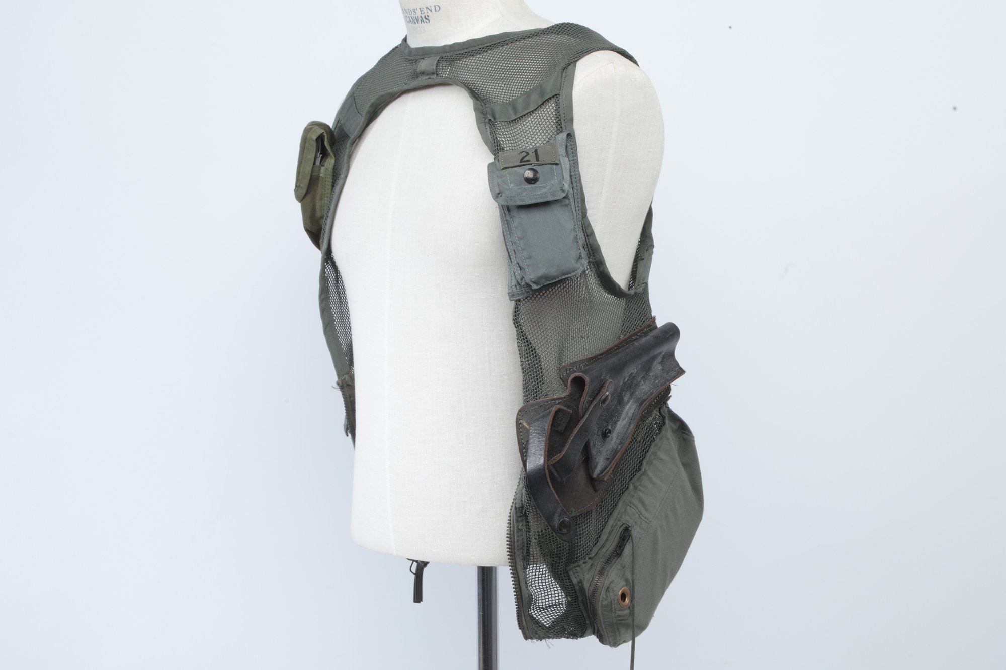 Vintage US Pilot Survival Mesh Vest SRU-21/p With Acessories Size M ...